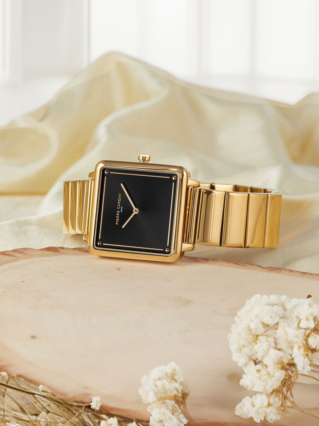 Buy Pierre Cardin Women Dial & Stainless Steel Straps Analogue Watch ...