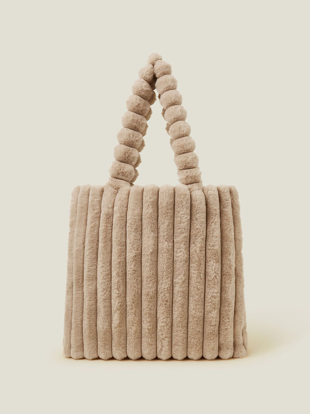Buy Accessorize Women Faux Fur Shopper Bag - Handbags for Women ...