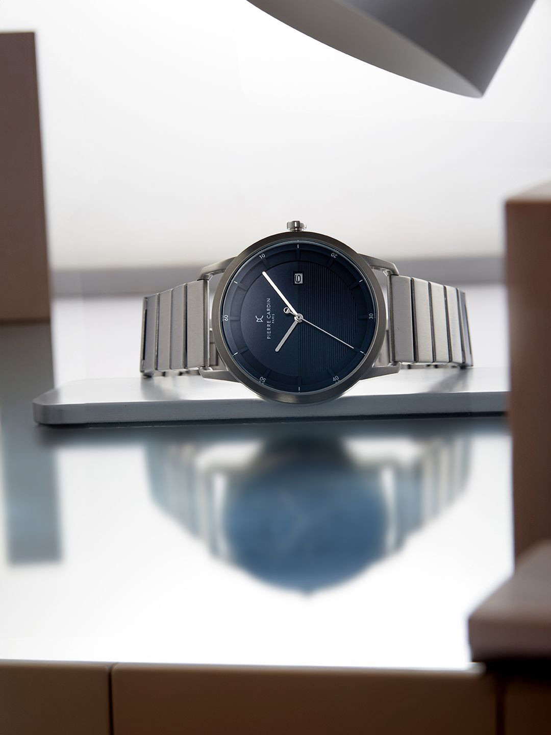 Buy Pierre Cardin Men Dial & Stainless Steel Straps Analogue Watch CLC ...