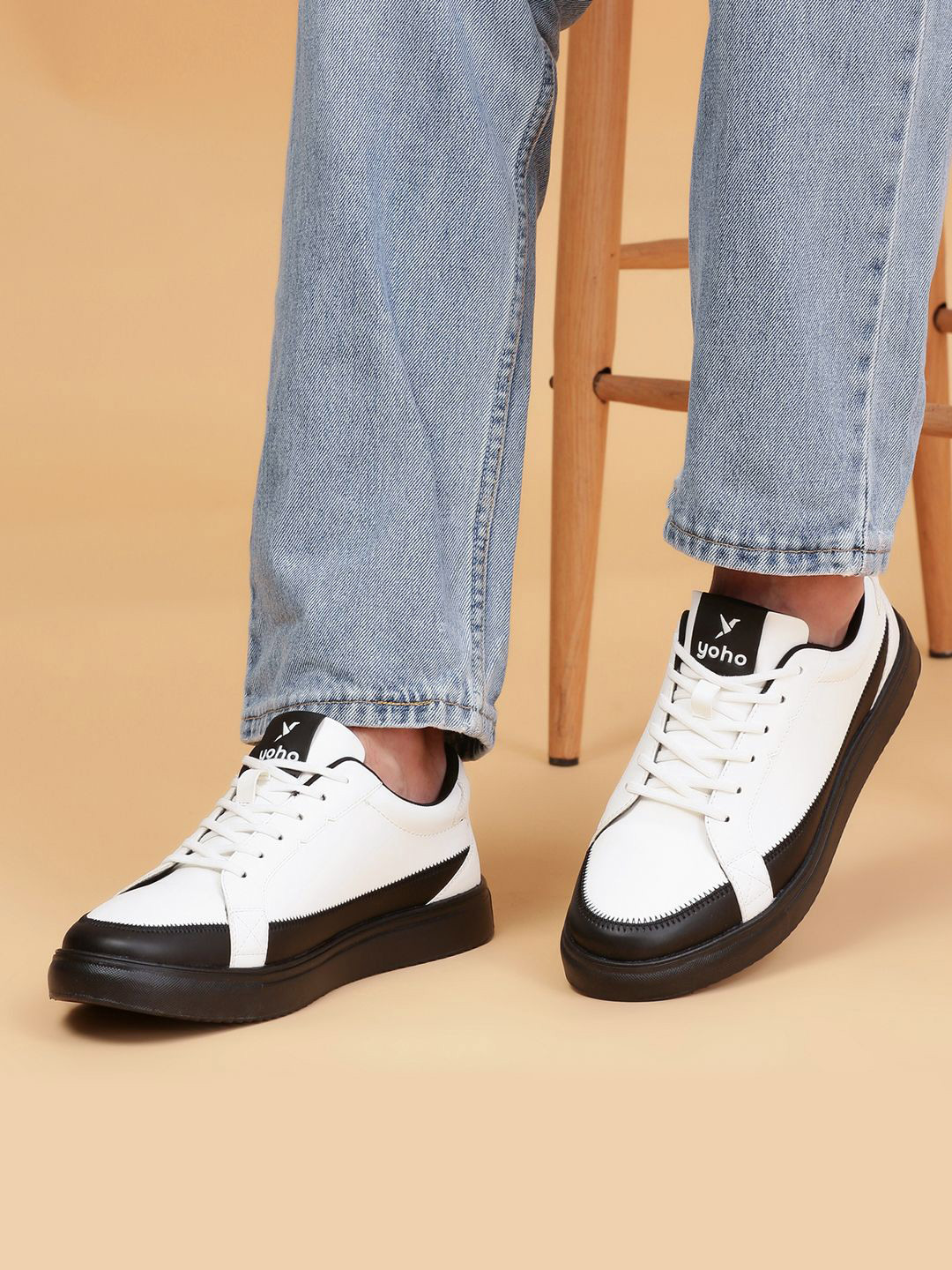 Buy Yoho Men Halo Premium Dual Tone Slip On Sneaker - Casual Shoes for ...