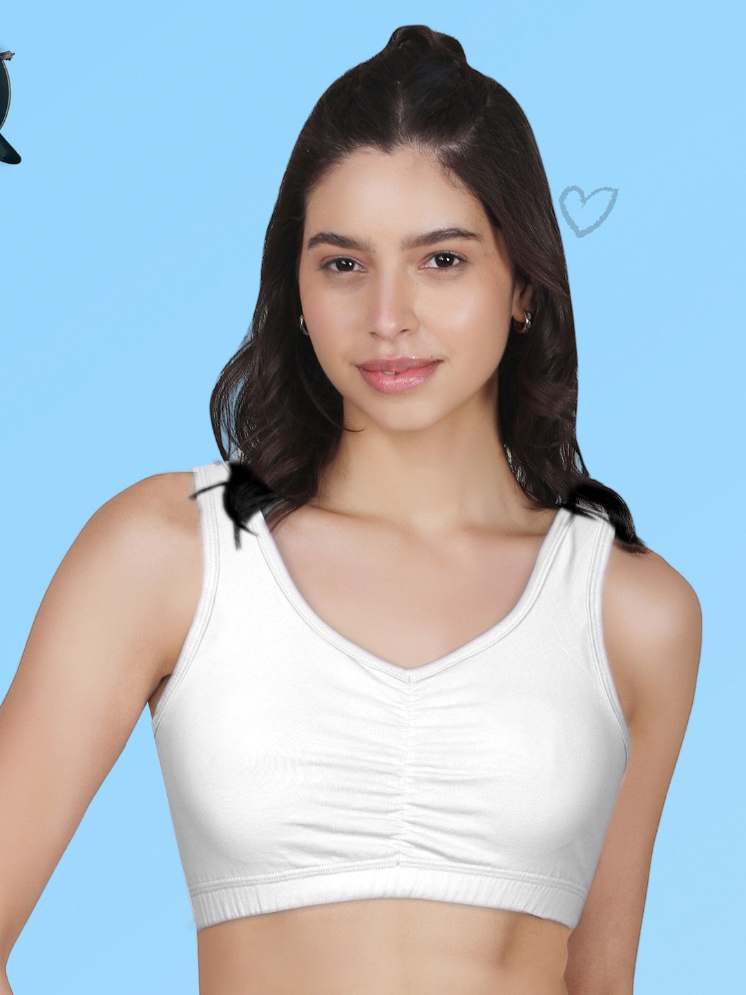 Buy DChica Women Full Coverage Sports Bra - Bra for Women 30975016 | Myntra