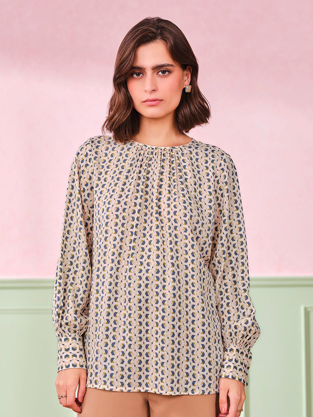 Buy AND Geometric Print Top - Tops for Women 30968910 | Myntra