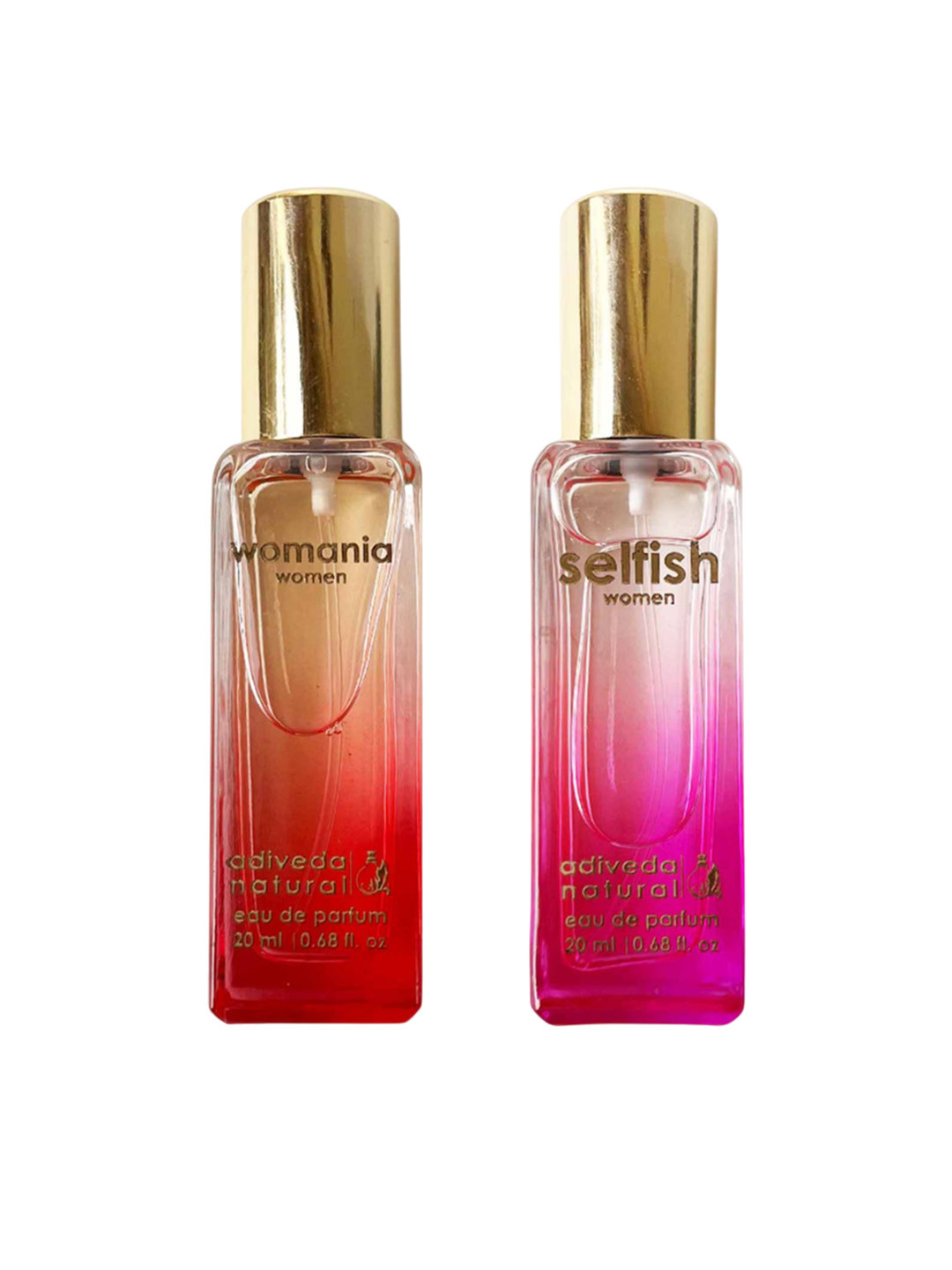 Buy Adiveda Natural Set Of 2 Womania & Selfish EDP 20ml Each - Perfume ...