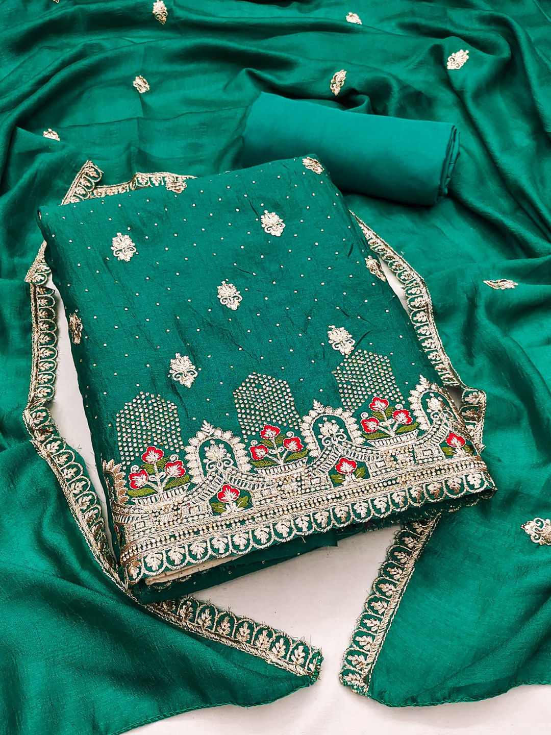 Buy LeeliPeeri Designer Women Dress Material - Dress Material for Women ...