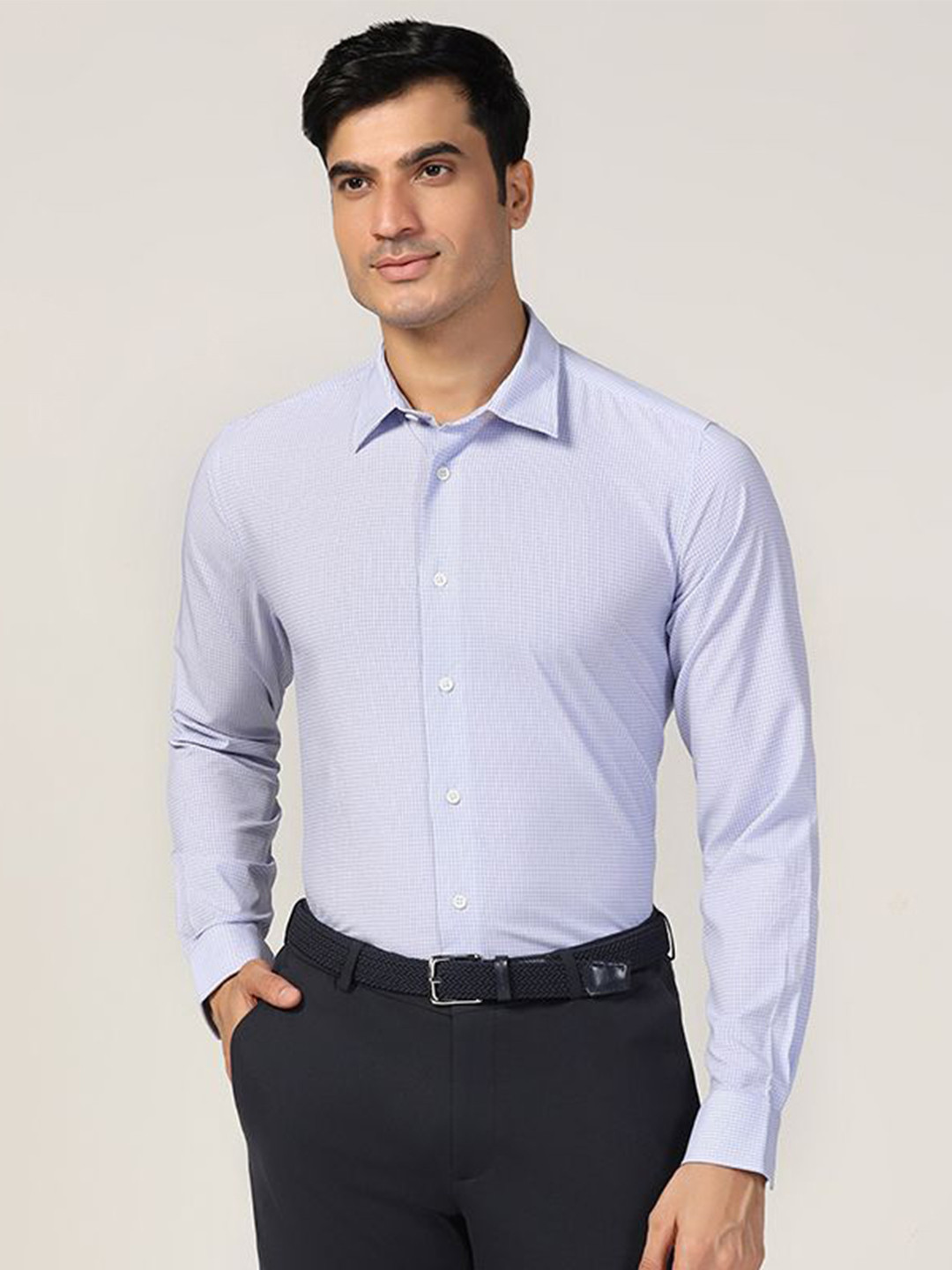 Buy Blackberrys Men Slim Fit Opaque Formal Shirt - Shirts for Men ...