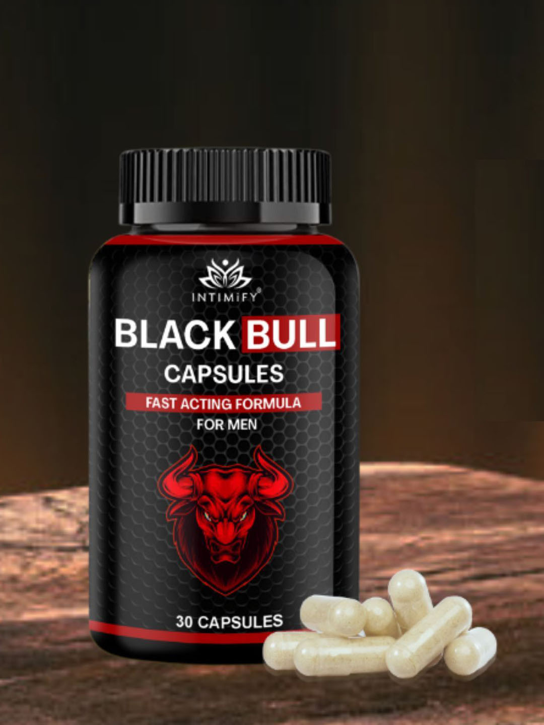 Buy INTIMIFY Black Bull Capsules To Boost Stamina 30 Capsules - Sexual ...