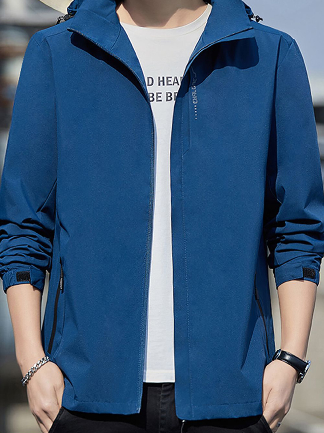 Buy StyleCast X Revolte Open Front Hooded Jacket - Jackets for Men ...