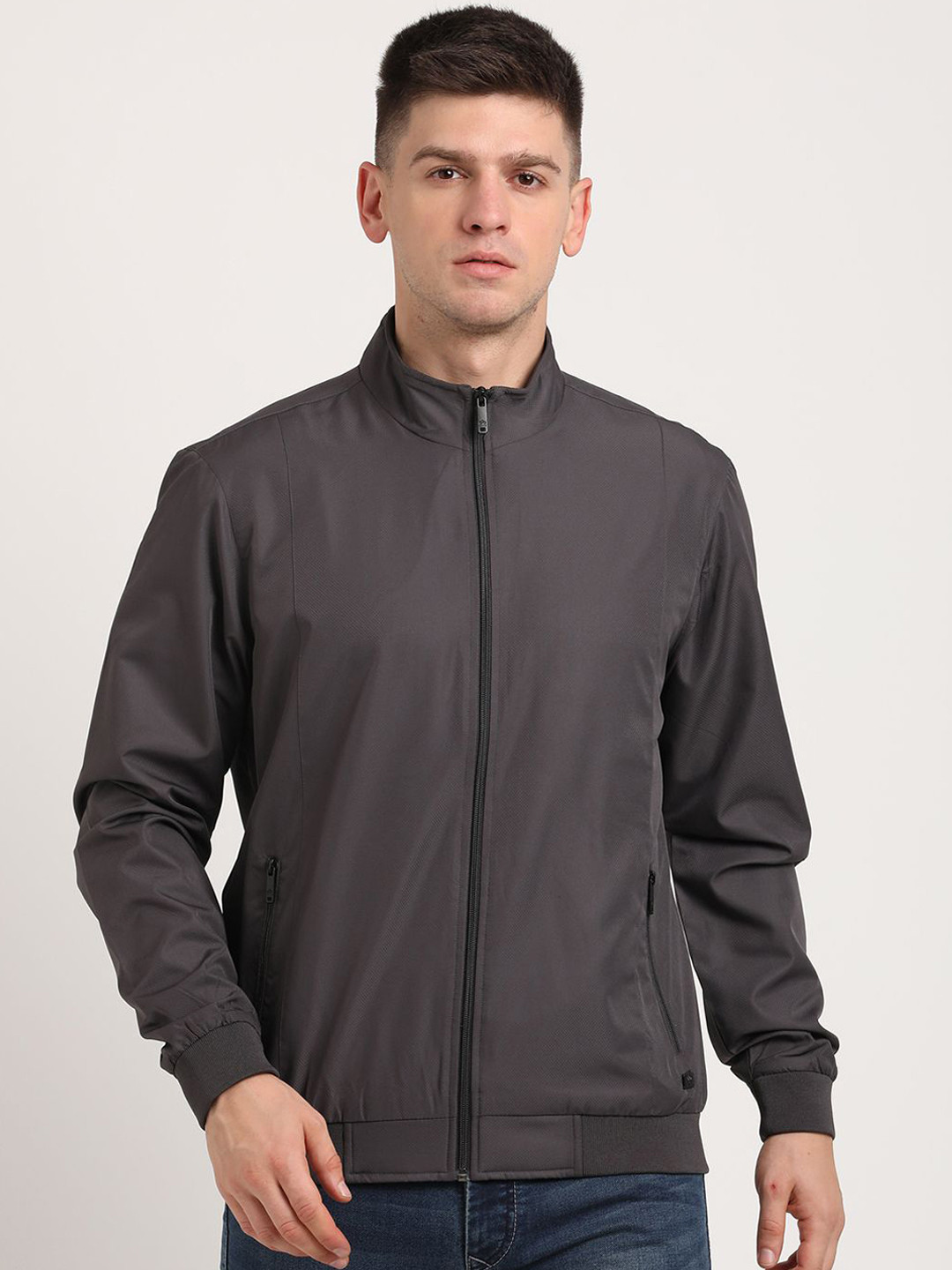 Buy Turtle Men Windcheater And Water Resistant Bomber Jacket - Jackets ...