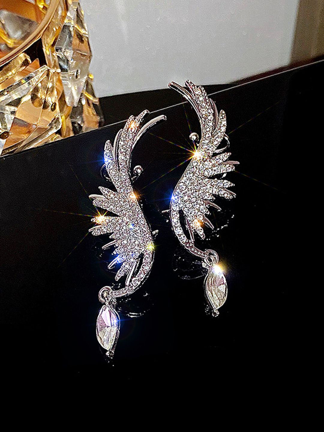 Buy Krelin Stainless Steel Classic Ear Cuff - Earrings for Women ...