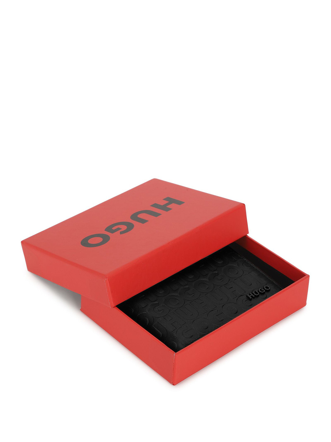 Buy HUGO Men Textured Leather Two Fold Wallet - Wallets for Men ...