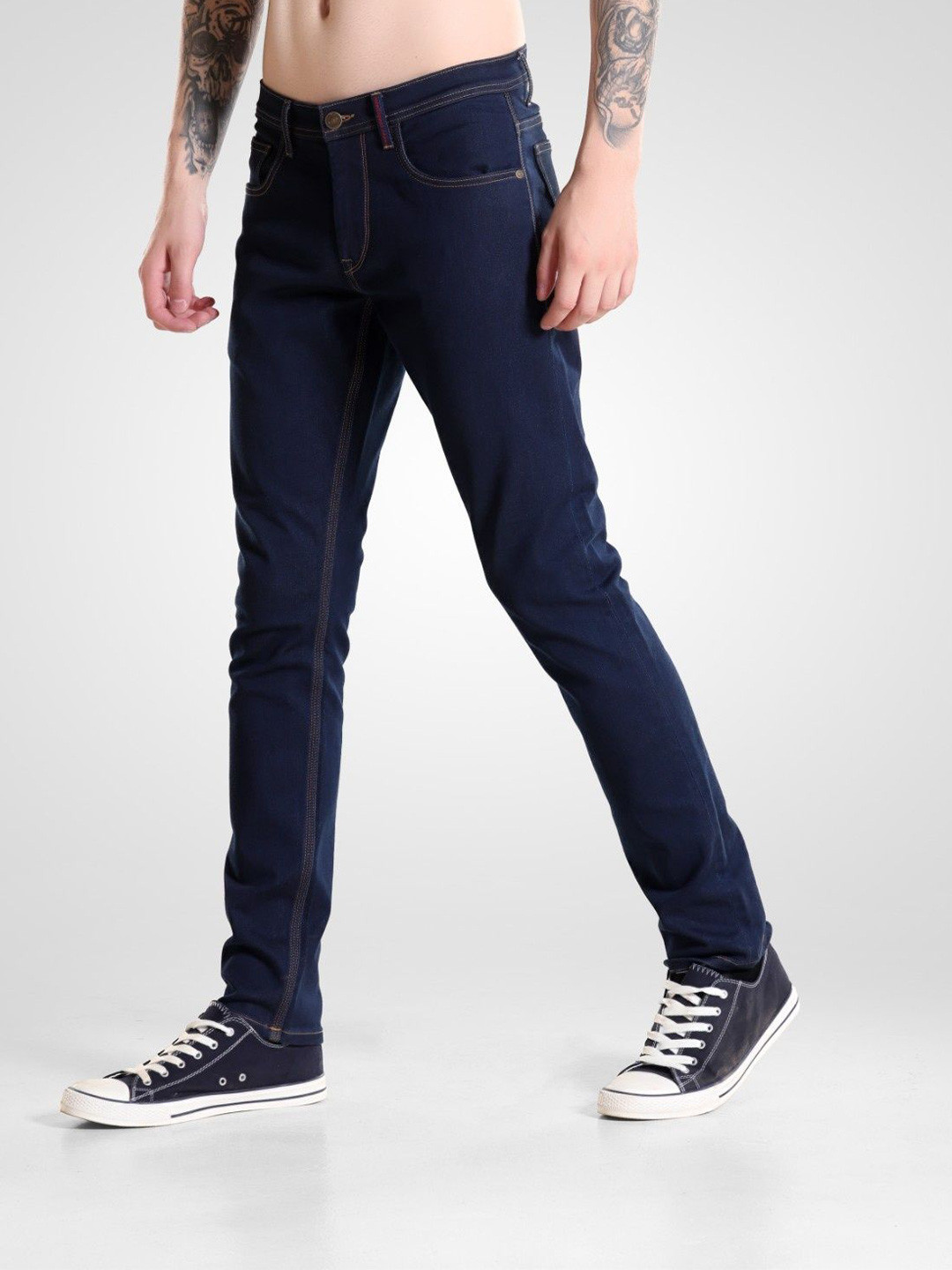 Buy TURMS Cool Tech Anti Odor Travel Edition UV Protectant Denim Jeans ...