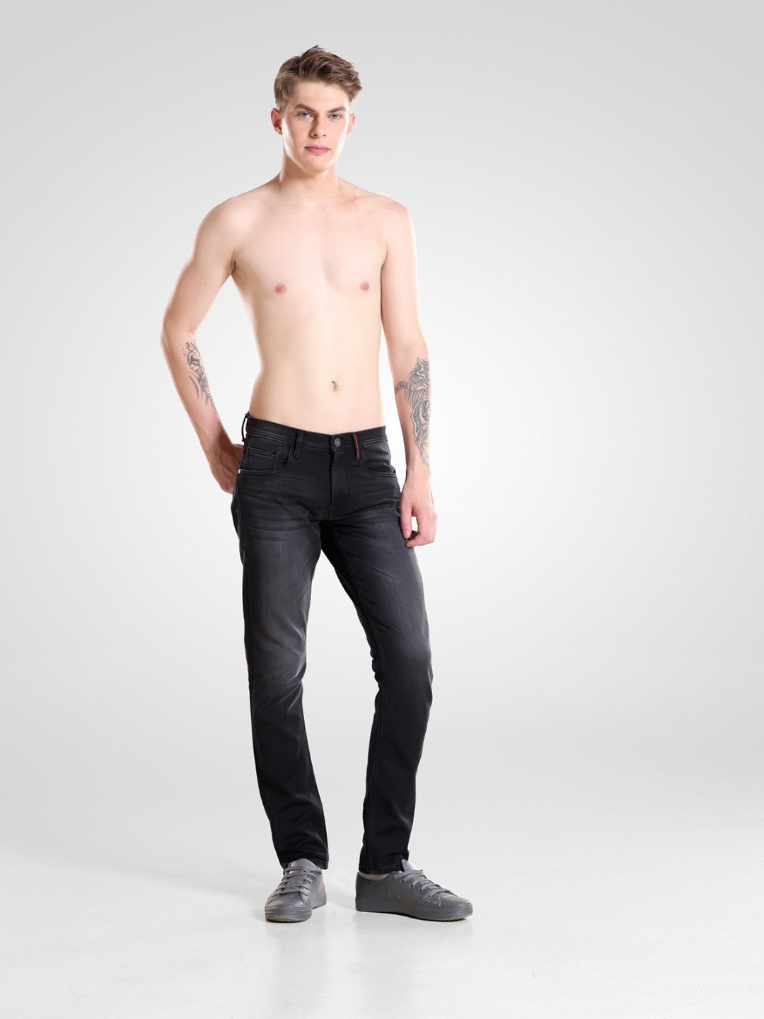 Buy TURMS Cool Tech Anti Odor Travel Edition UV Protectant Denim Jeans ...