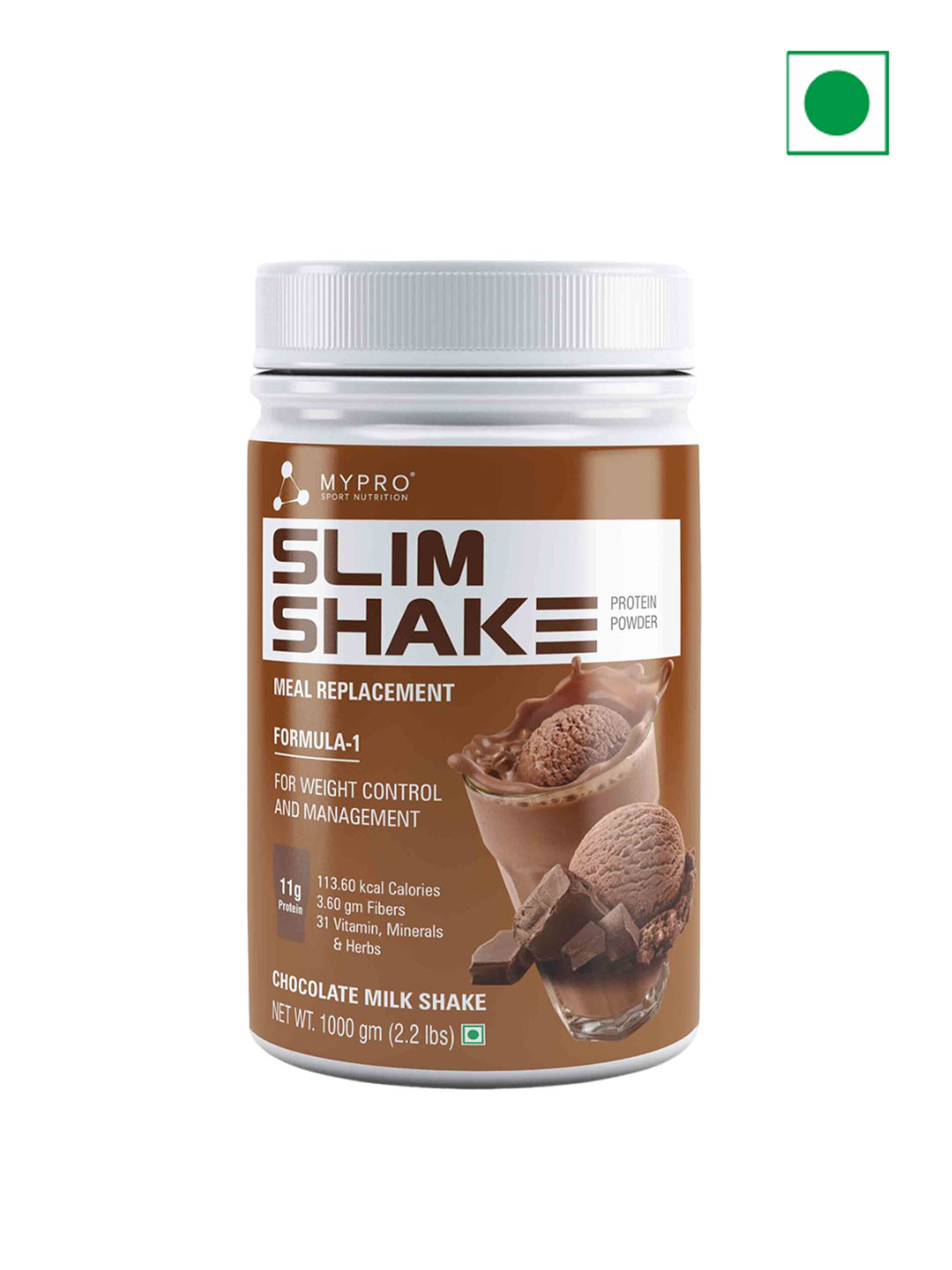 Buy Mypro Sport Nutrition Slim Shake Meal Replacement Powder 1kg ...