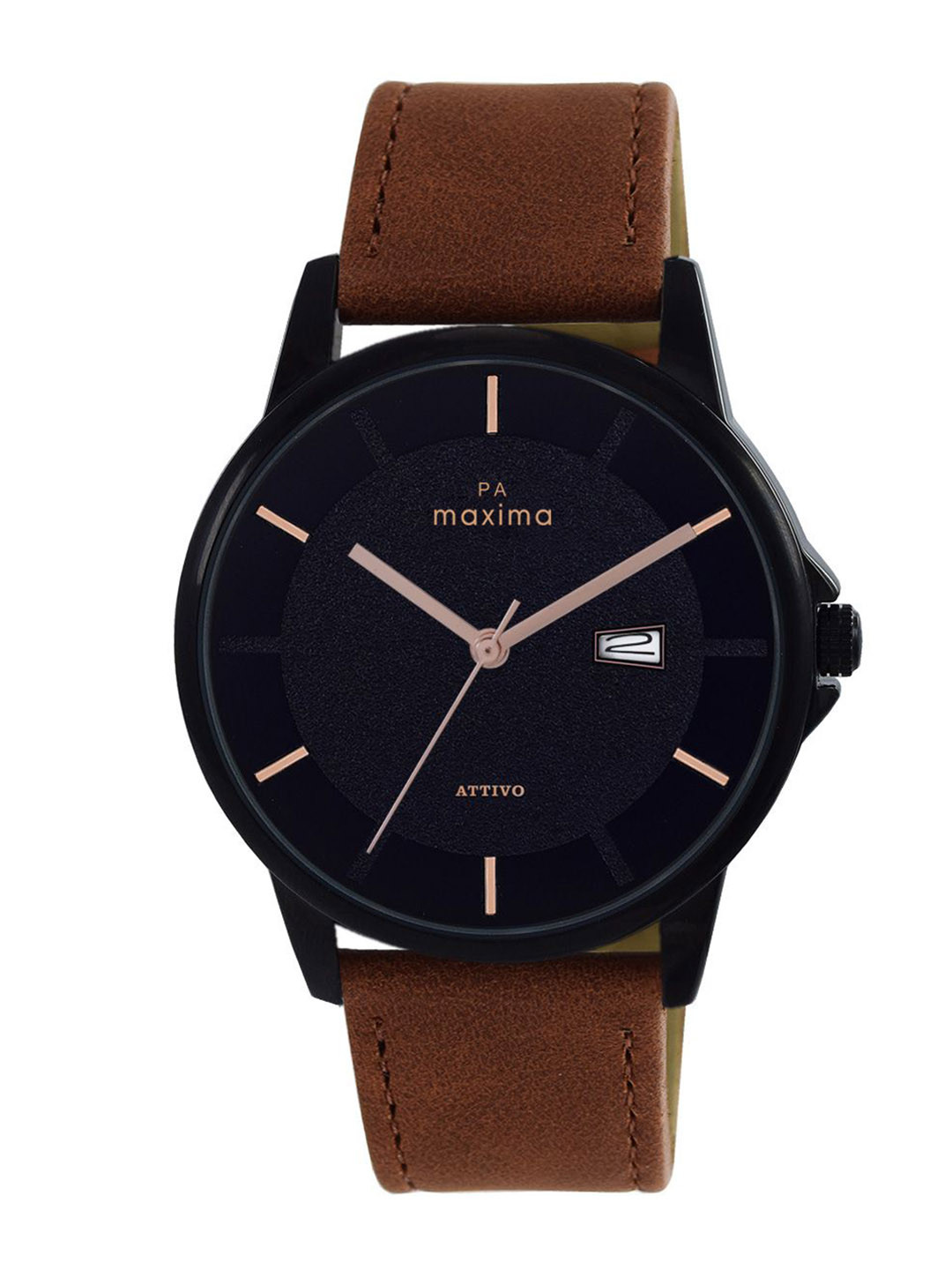 Buy Maxima Men Dial & Stainless Steel Straps Analogue Watch 65424LMGB ...