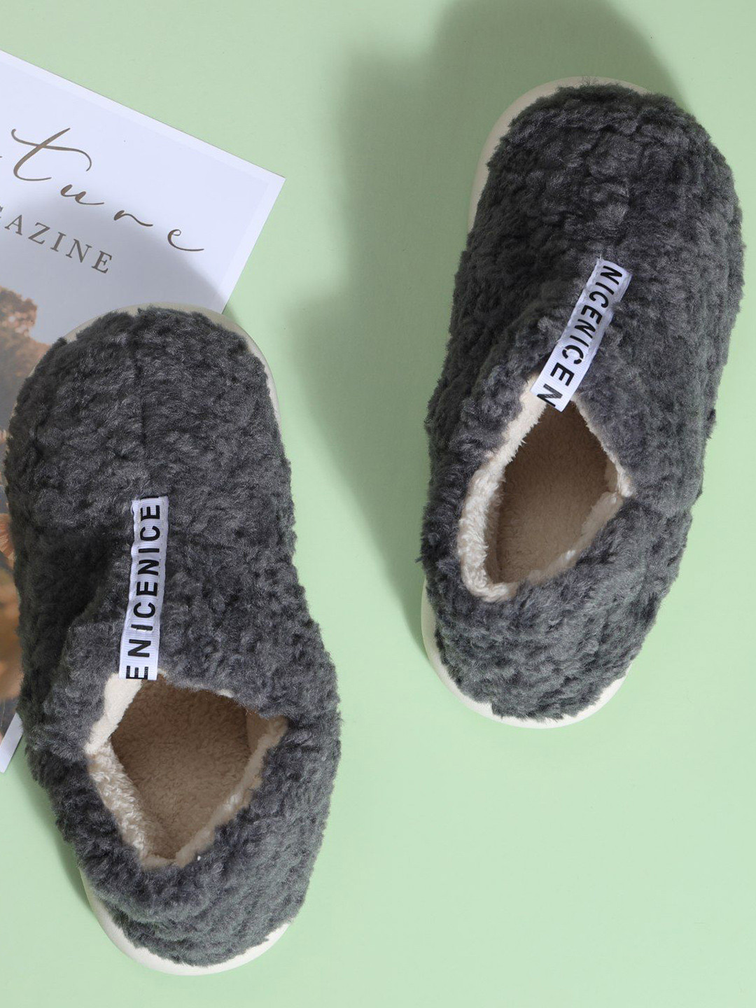 Buy Mast & Harbour Men Indoor Winter Carpet Shoes - Casual Shoes for ...
