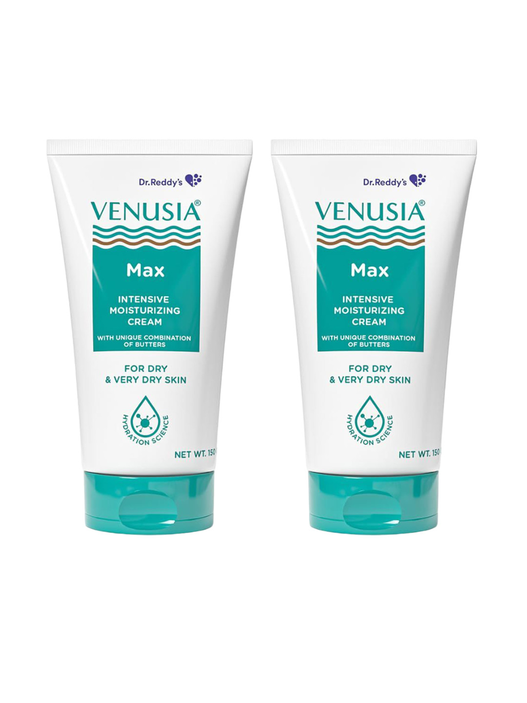 Buy Venusia Dr.Reddy's Set Of 2 Max Intensive Moisturizing Cream 150 Ml ...