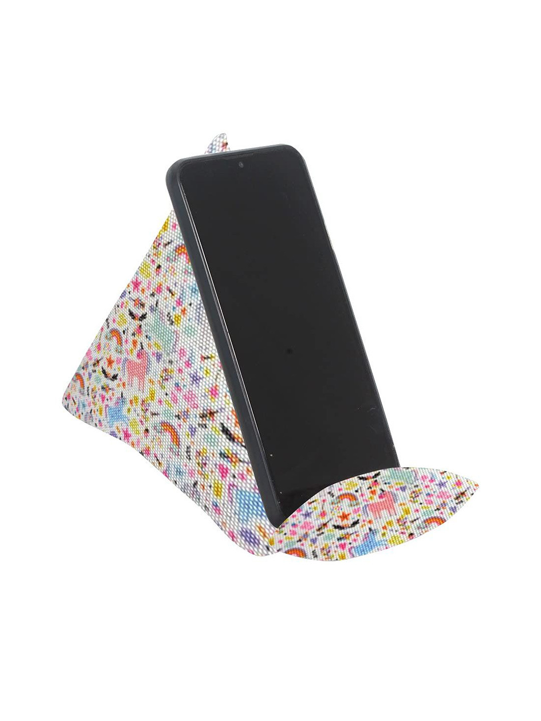 Buy Prettykrafts White Reusable Fabric Phone Stands Organisers ...