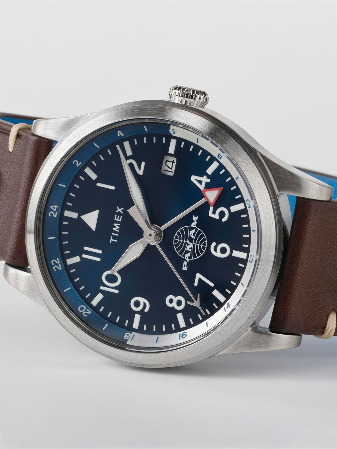 Buy Timex Men Dial & Leather Straps Analogue Watch TW2W97300X6 ...