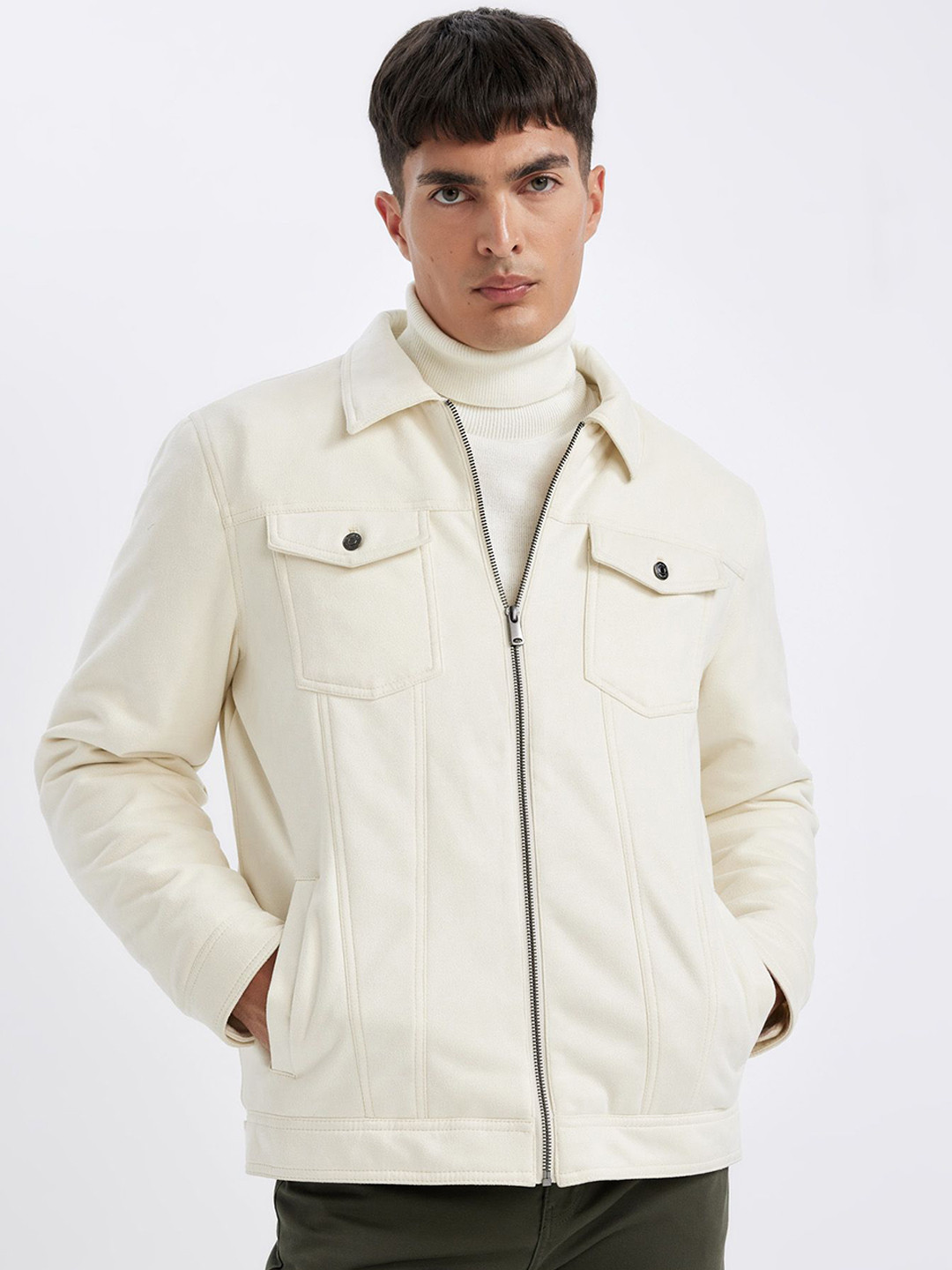 Buy DeFacto Men Camouflage Padded Jacket - Jackets for Men 31036000 ...