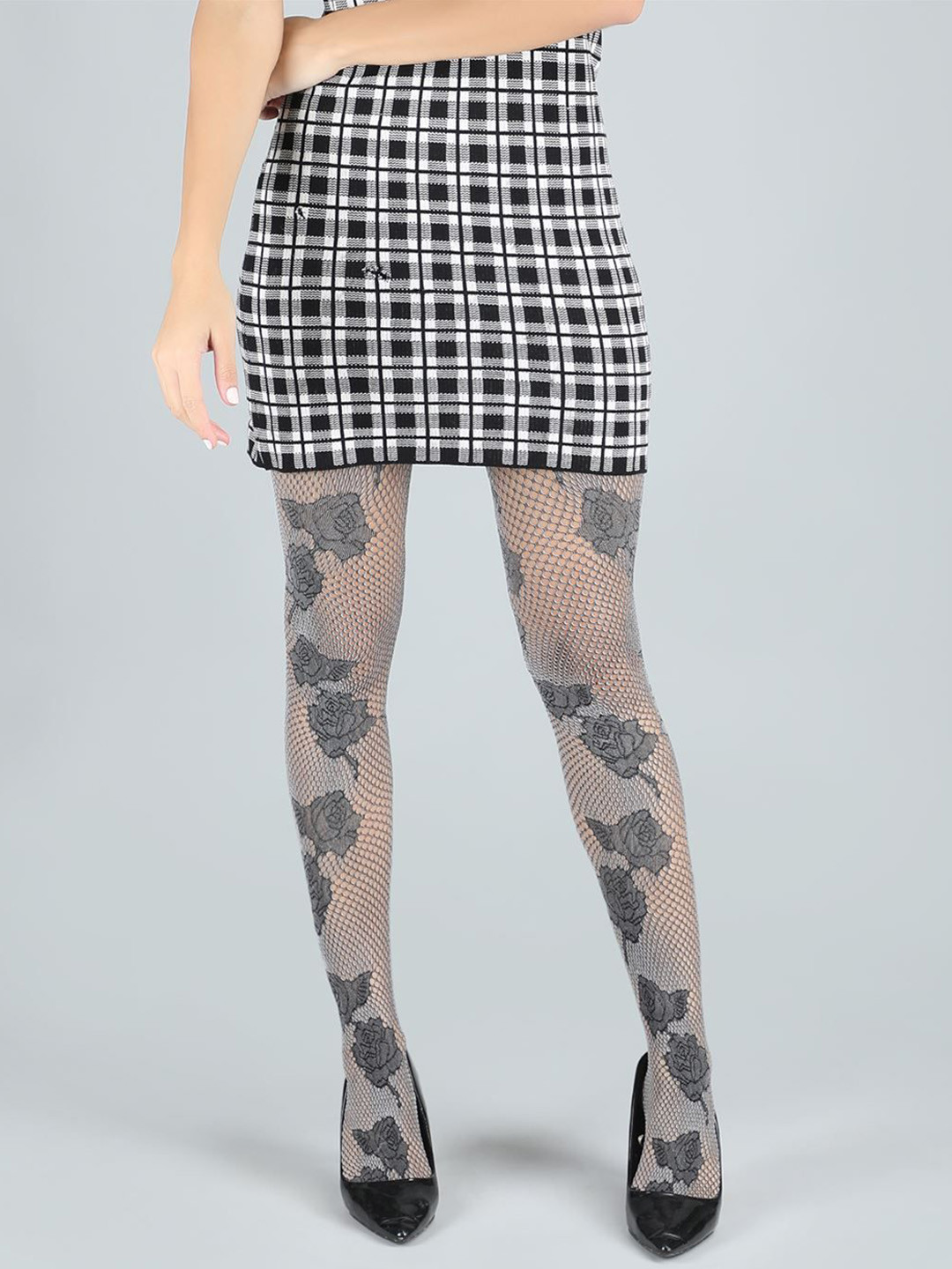 Buy Klassik Self Design High Waist Stockings - Stockings for Women ...