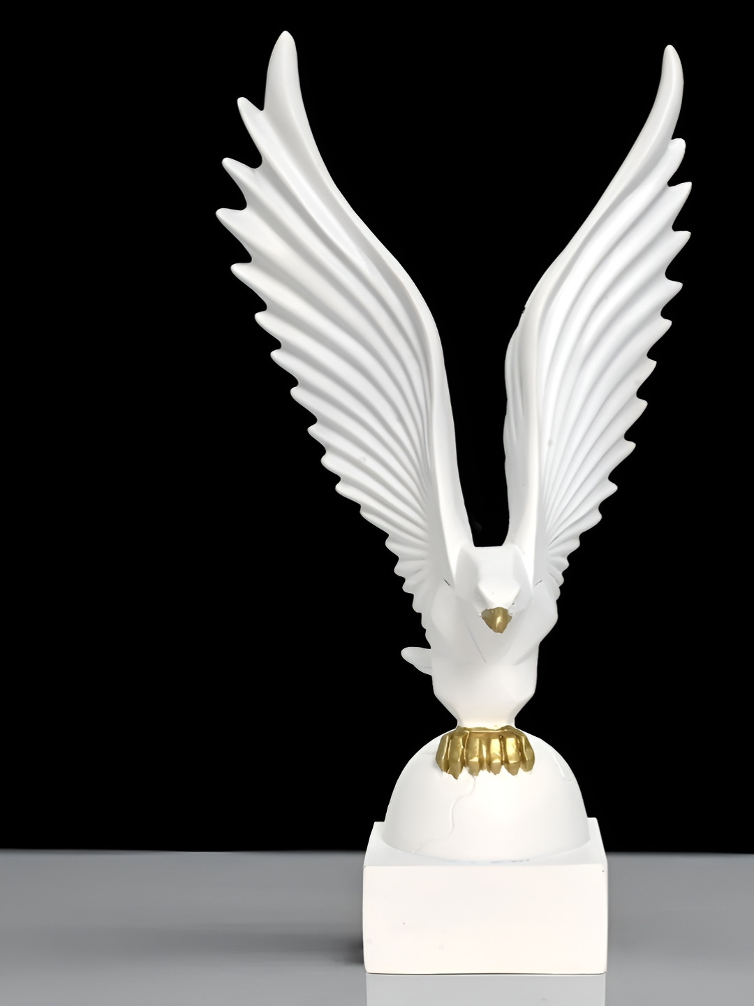Buy Cortina Resin Big Eagle Statue Showpiece - Showpieces for Unisex ...