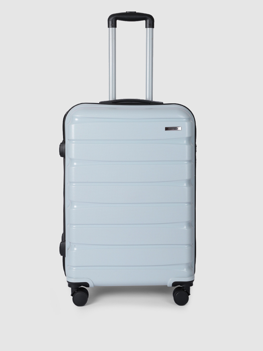 Buy Teakwood Leathers India 360 Degree Rotation Hard Sided Medium Sized ...