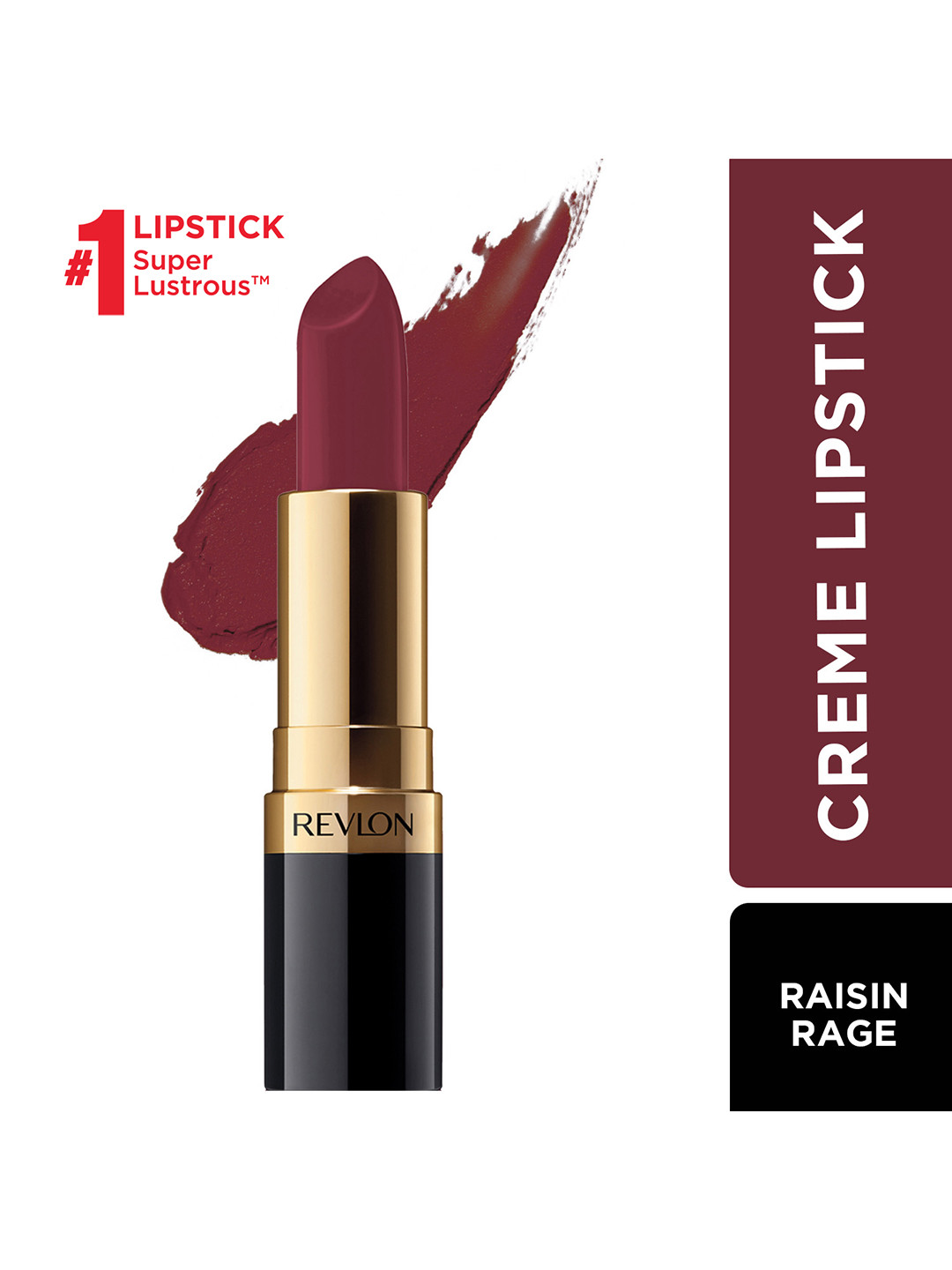 Buy Revlon Super Lustrous Lipstick Raisin Rage - Lipstick for Women ...