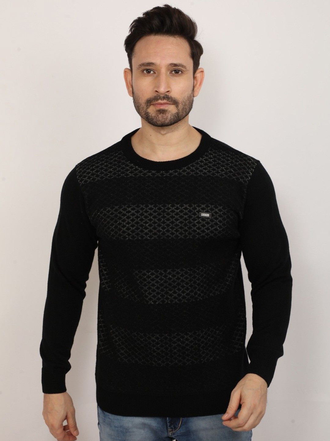 Buy Klub Fox Men Printed Pullover - Sweaters for Men 31046934 | Myntra