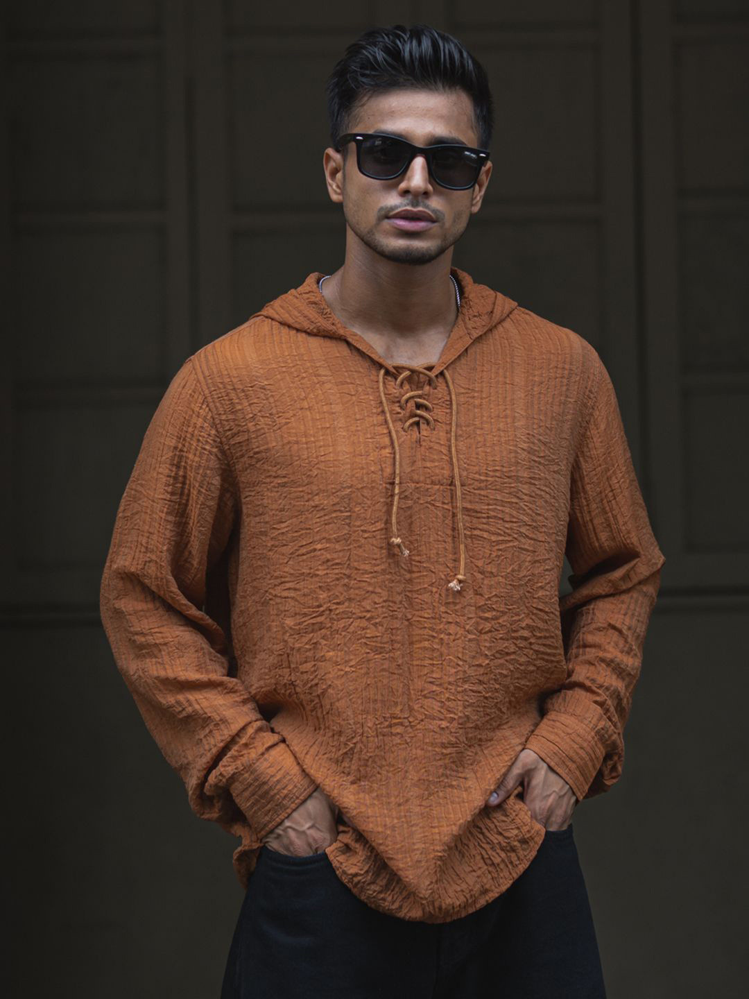 Buy Powerlook Men Hood Solid Casual Shirt - Tshirts for Men 31079912 ...