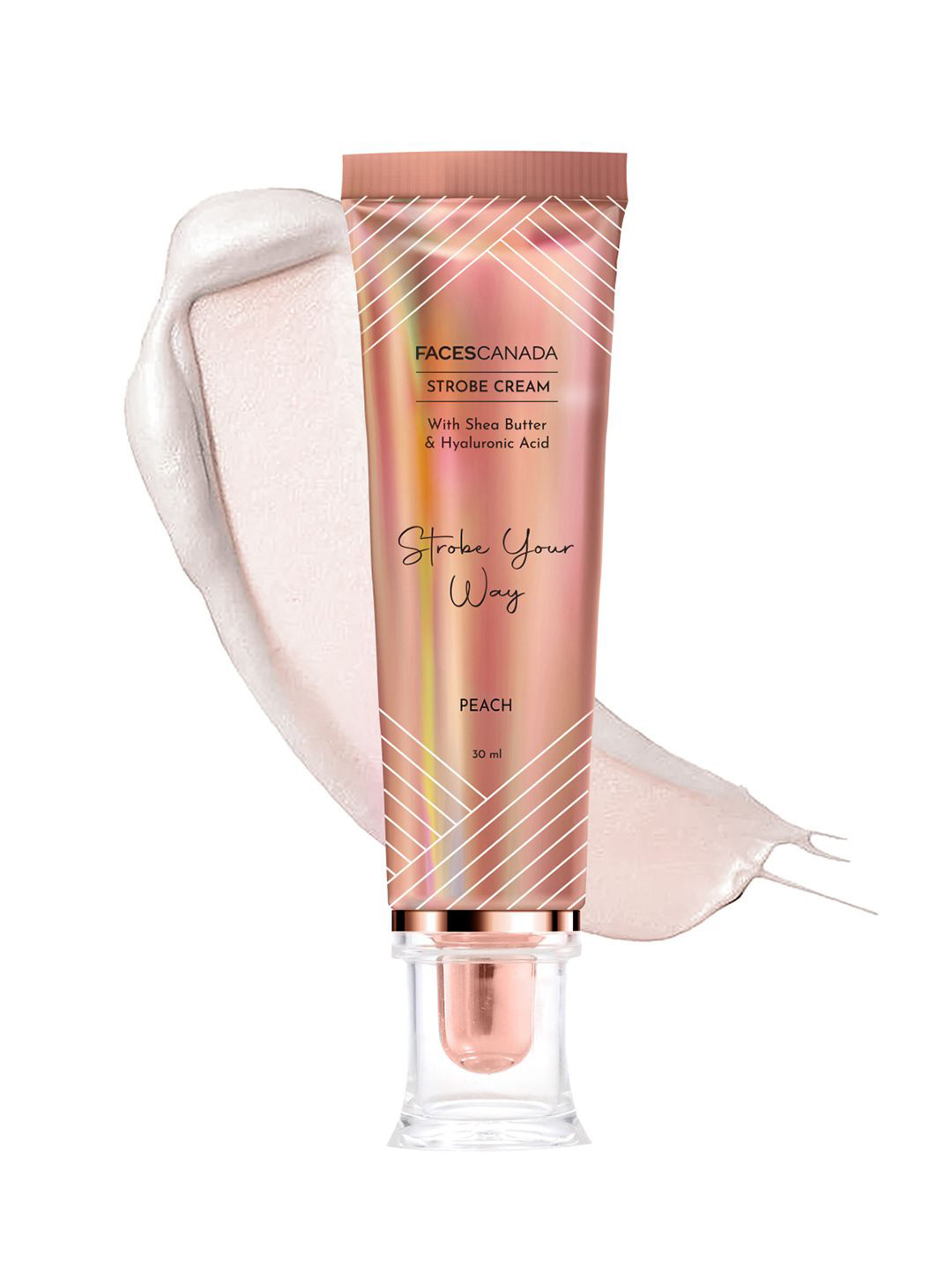 Buy FACES CANADA Stroke Your Way 3 In 1 Strobe Cream 30g Shade Peach ...