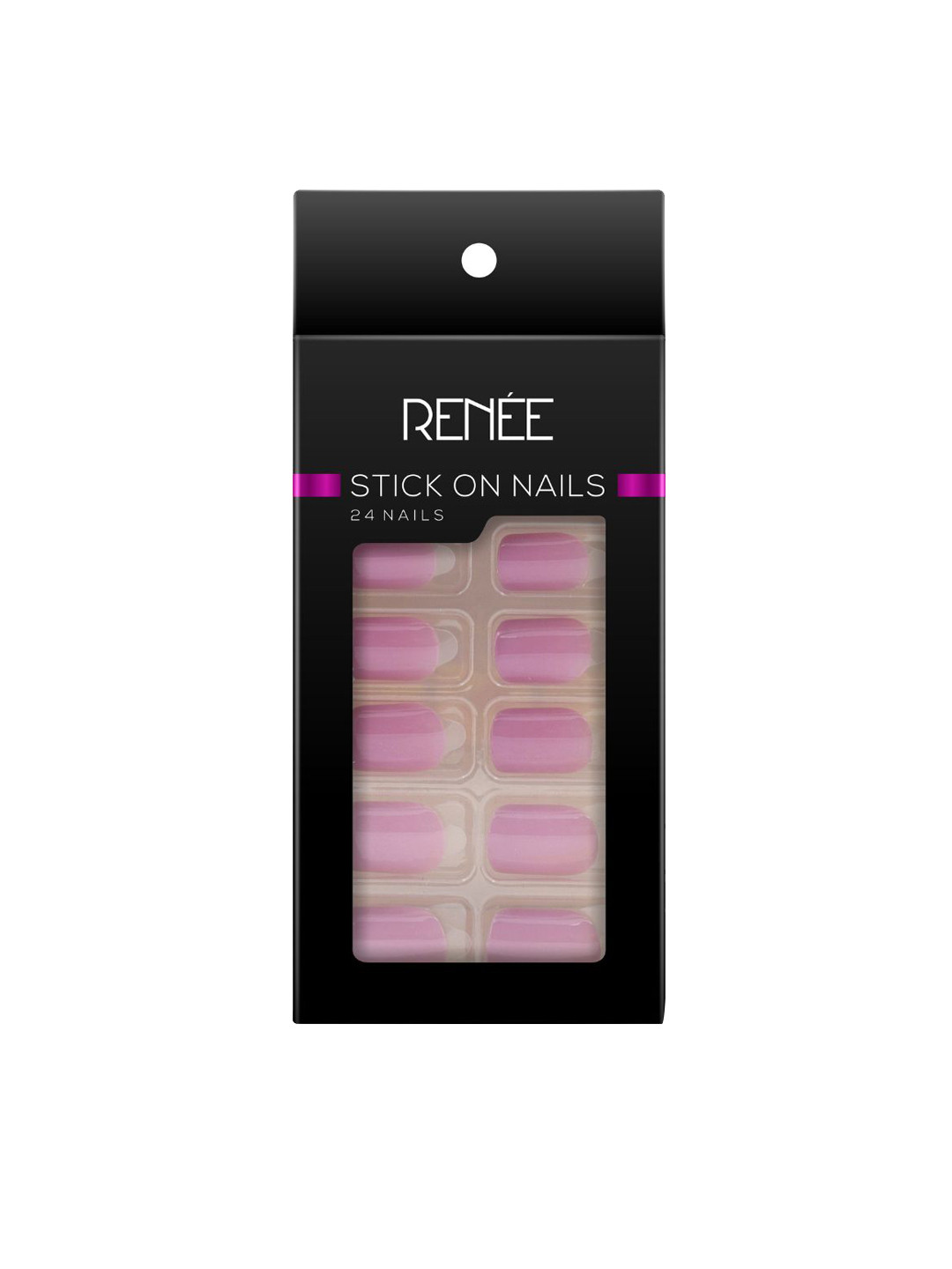 Buy RENEE Set Of 24 Stick On Nails BN 03 - Nail Art And Nail Care for ...
