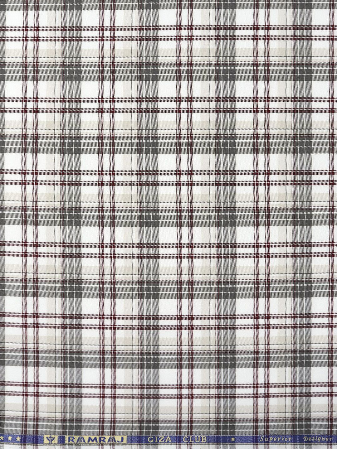 Buy Ramraj Men Checked Shirt Clothing Fabric - Clothing Fabric for Men ...