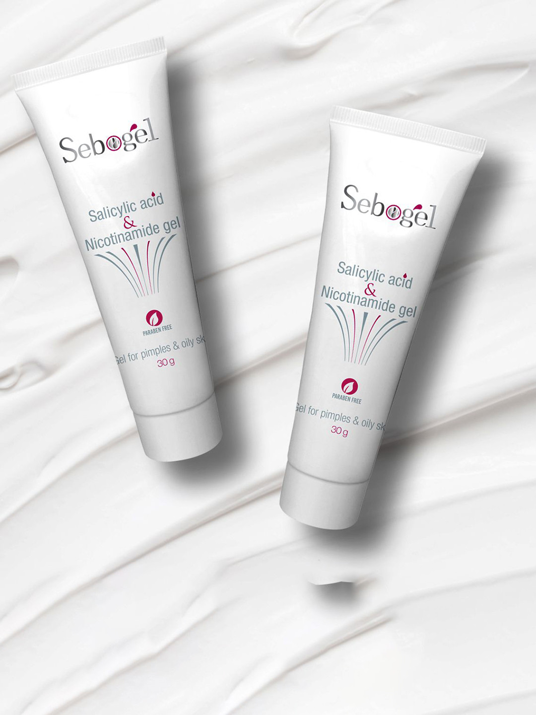 Buy Sebogel Set Of 3 Salicylic Acid & Nicotinamide Gel 30 G Each - Body ...