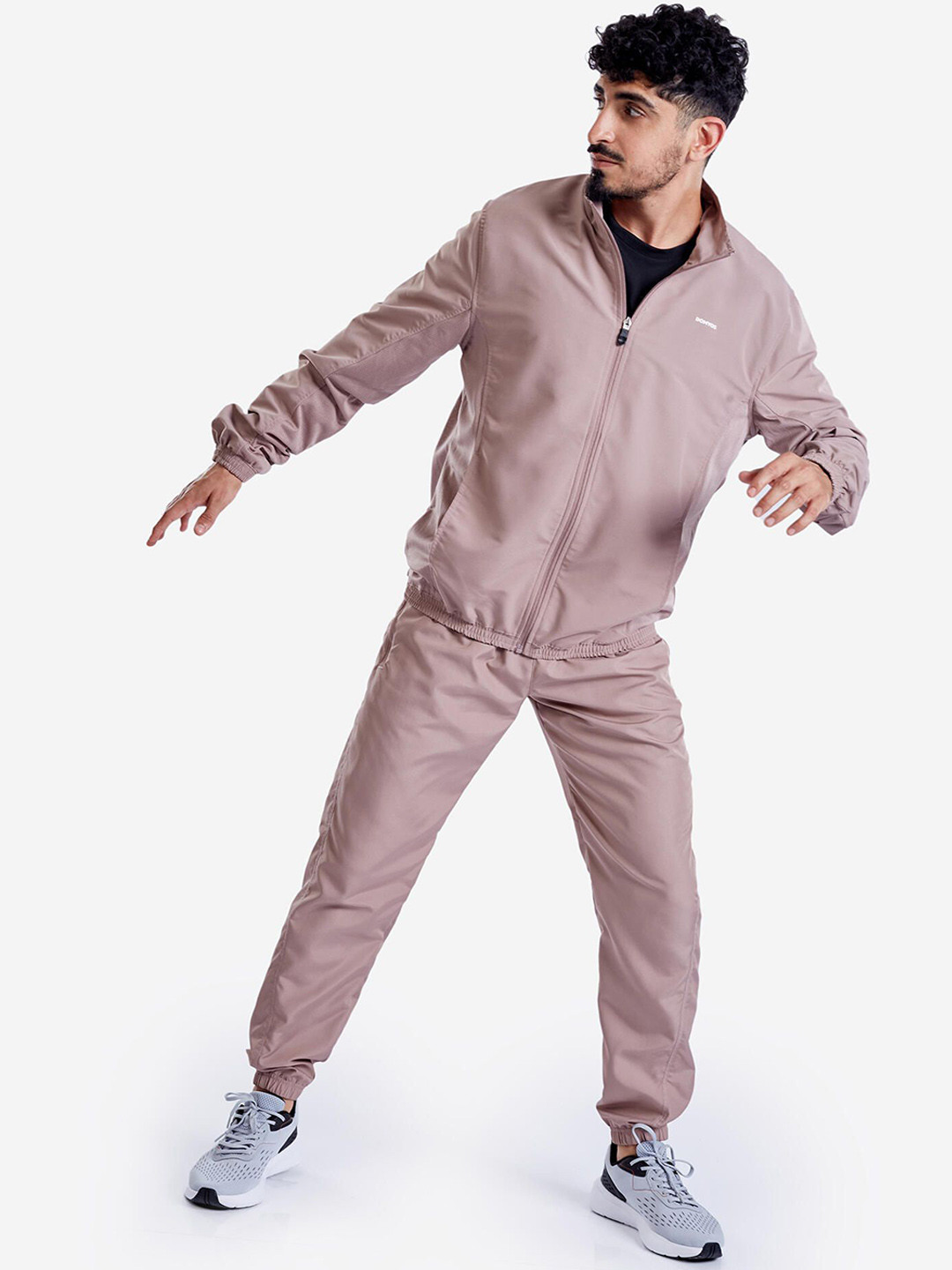 Buy Domyos By Decathlon Men Mock Collar Breathable Sports Jacket ...