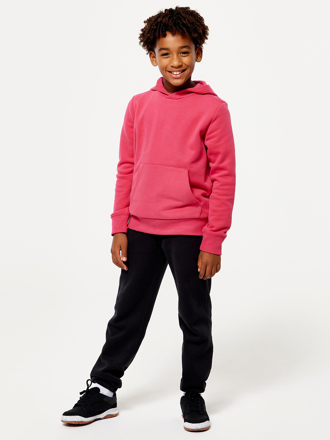 Buy Domyos By Decathlon Boys Mid Rise Joggers - Track Pants for Boys ...
