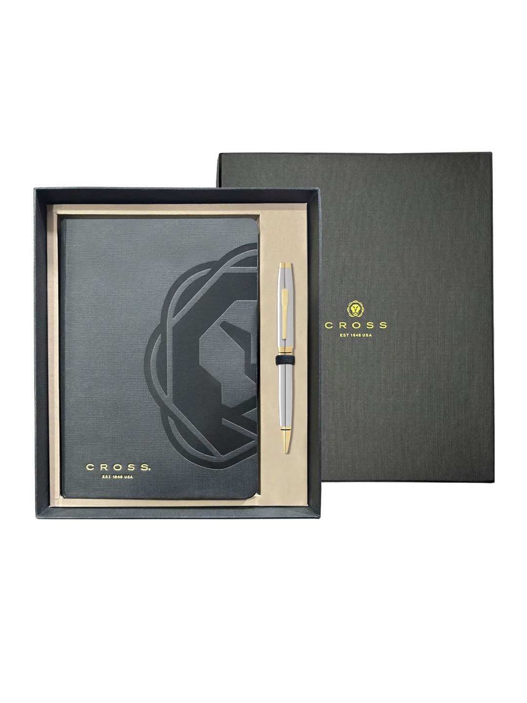 Buy Cross Unisex Coventry Chrome Medalist Ball Point Pen With Cross ...