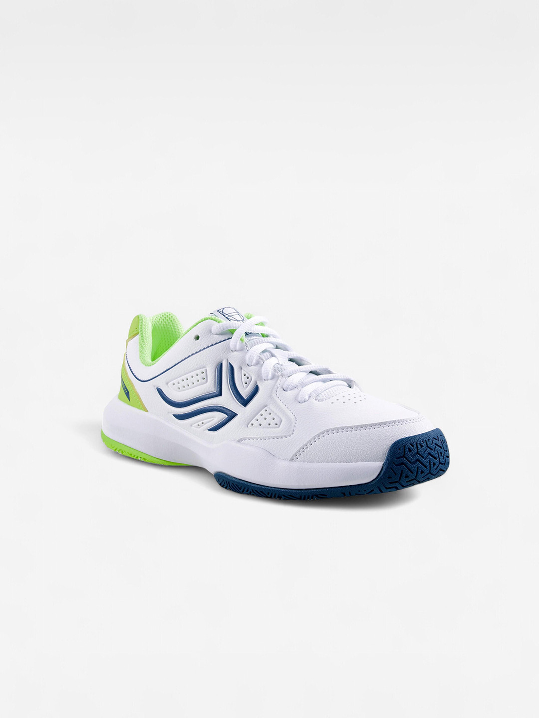 Buy Artengo By Decathlon Kids White Yellow Beginner Lace Up Tennis ...