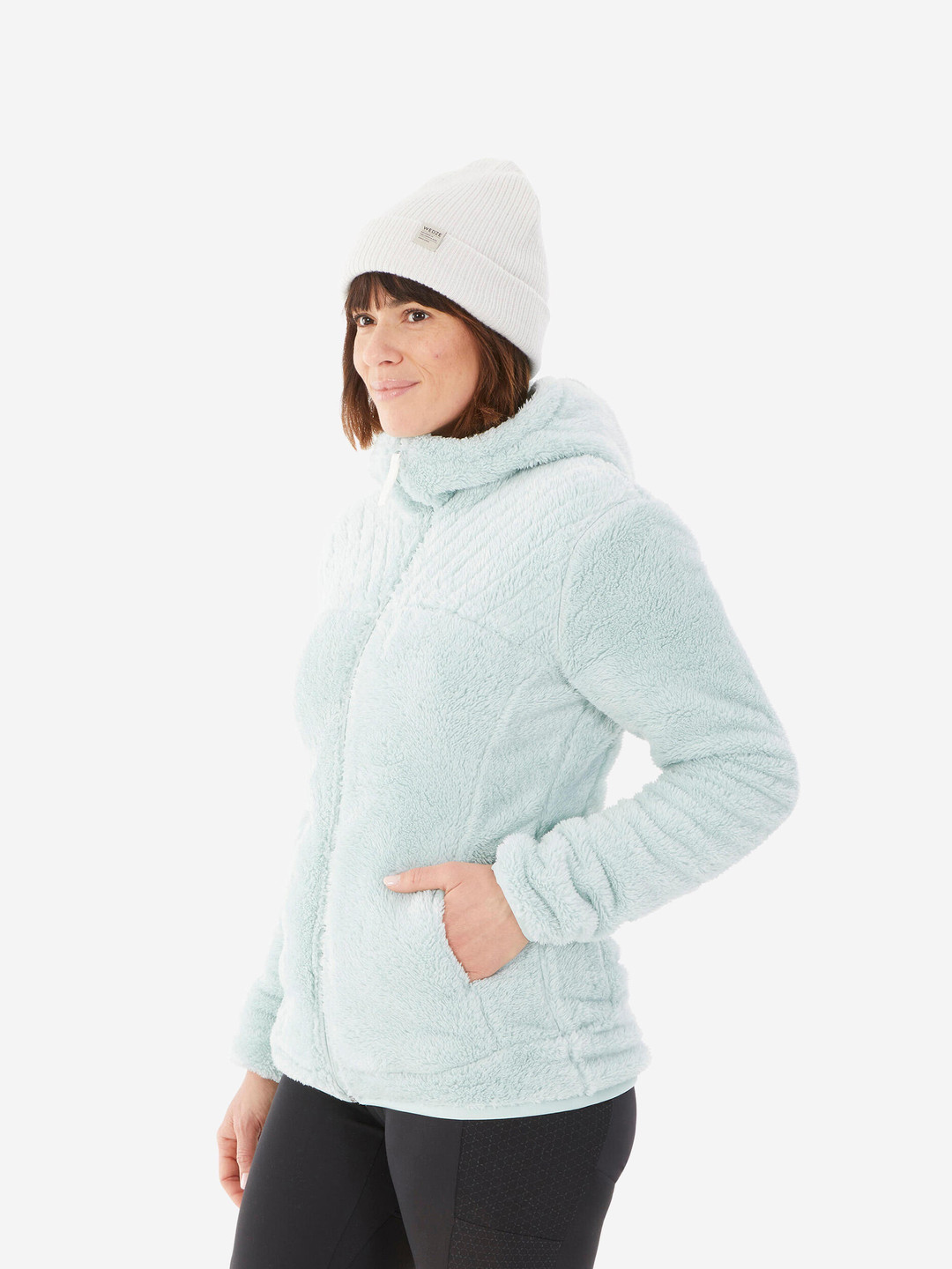 Buy Quechua By Decathlon Women Turquoise Full Zip Ultrawarm Fleece ...