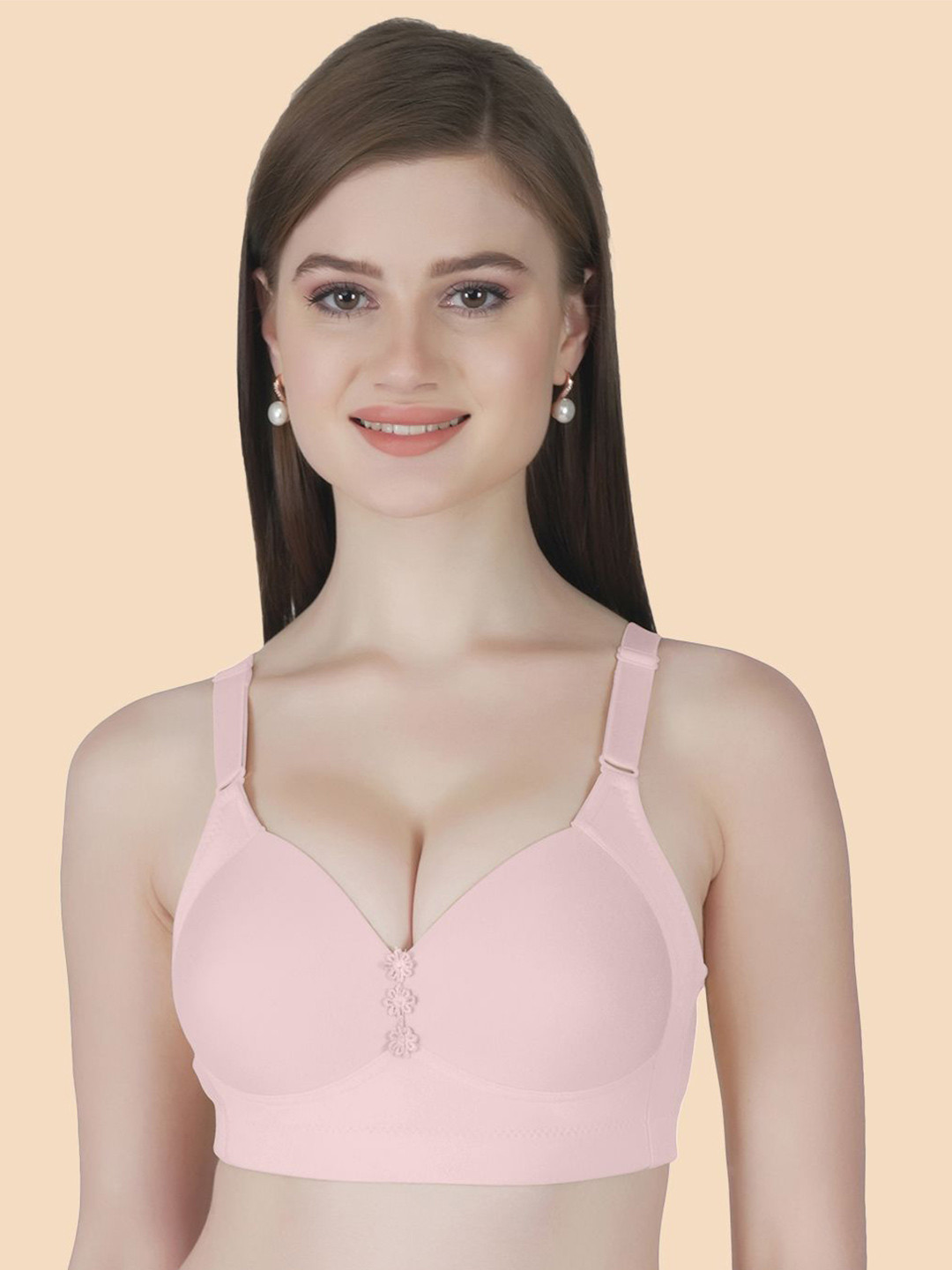 Buy Joomie PACK OF 1 Lightly Padded M Frame Plus Size Minimiser Bra - Bra for Women 30796784 ...