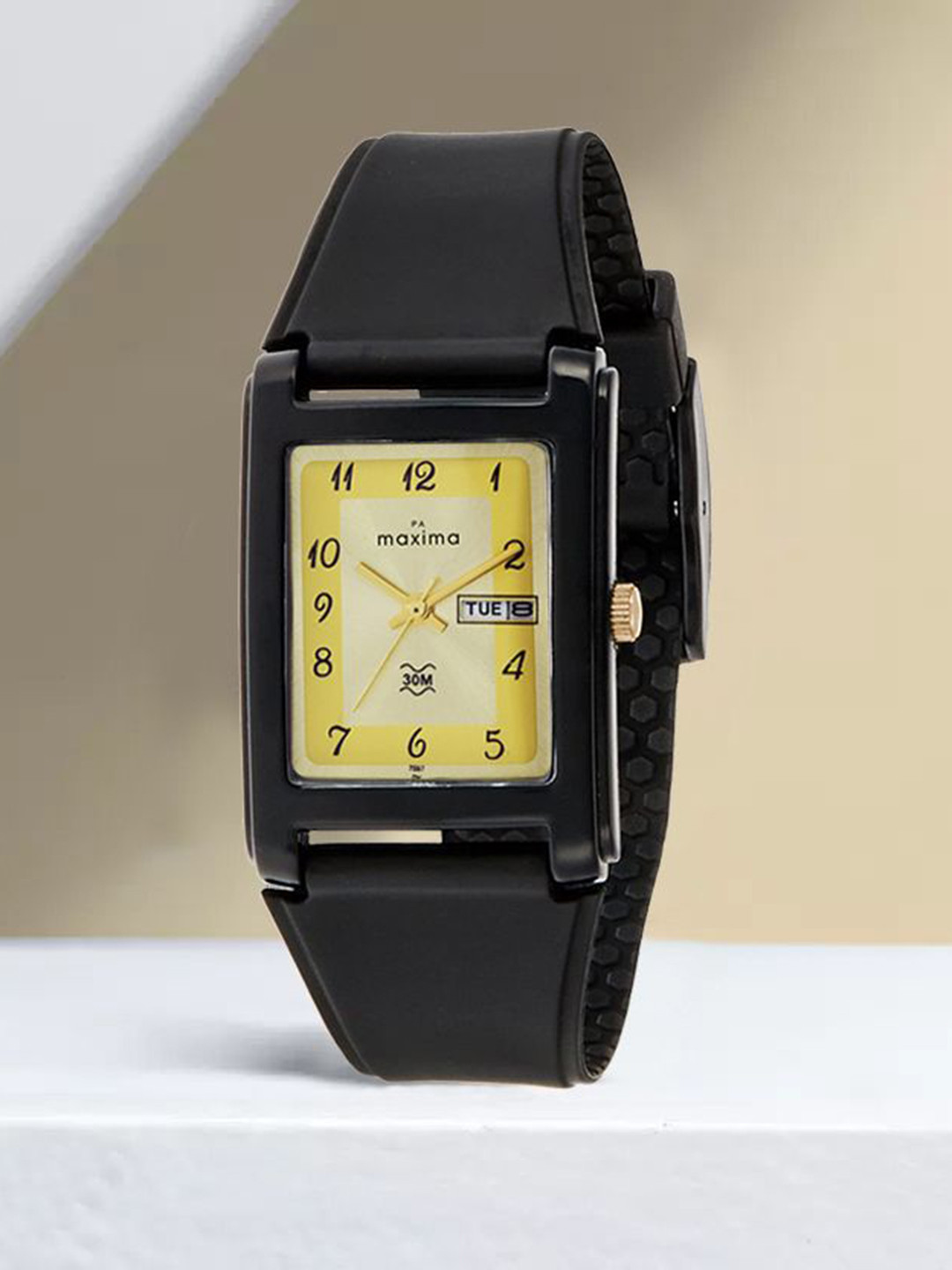 Buy Maxima Men Dial & Straps Analogue Watch 07597PPGW - Watches for Men ...