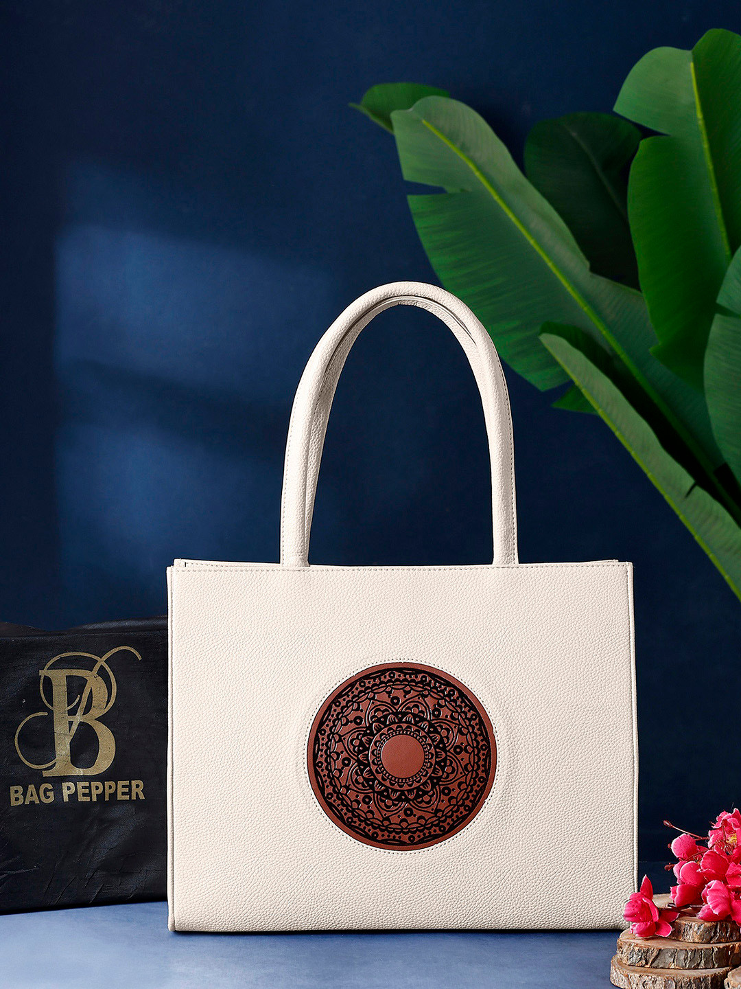 Buy Bag Pepper Women Textured Shopper Shoulder Bag - Handbags for Women ...