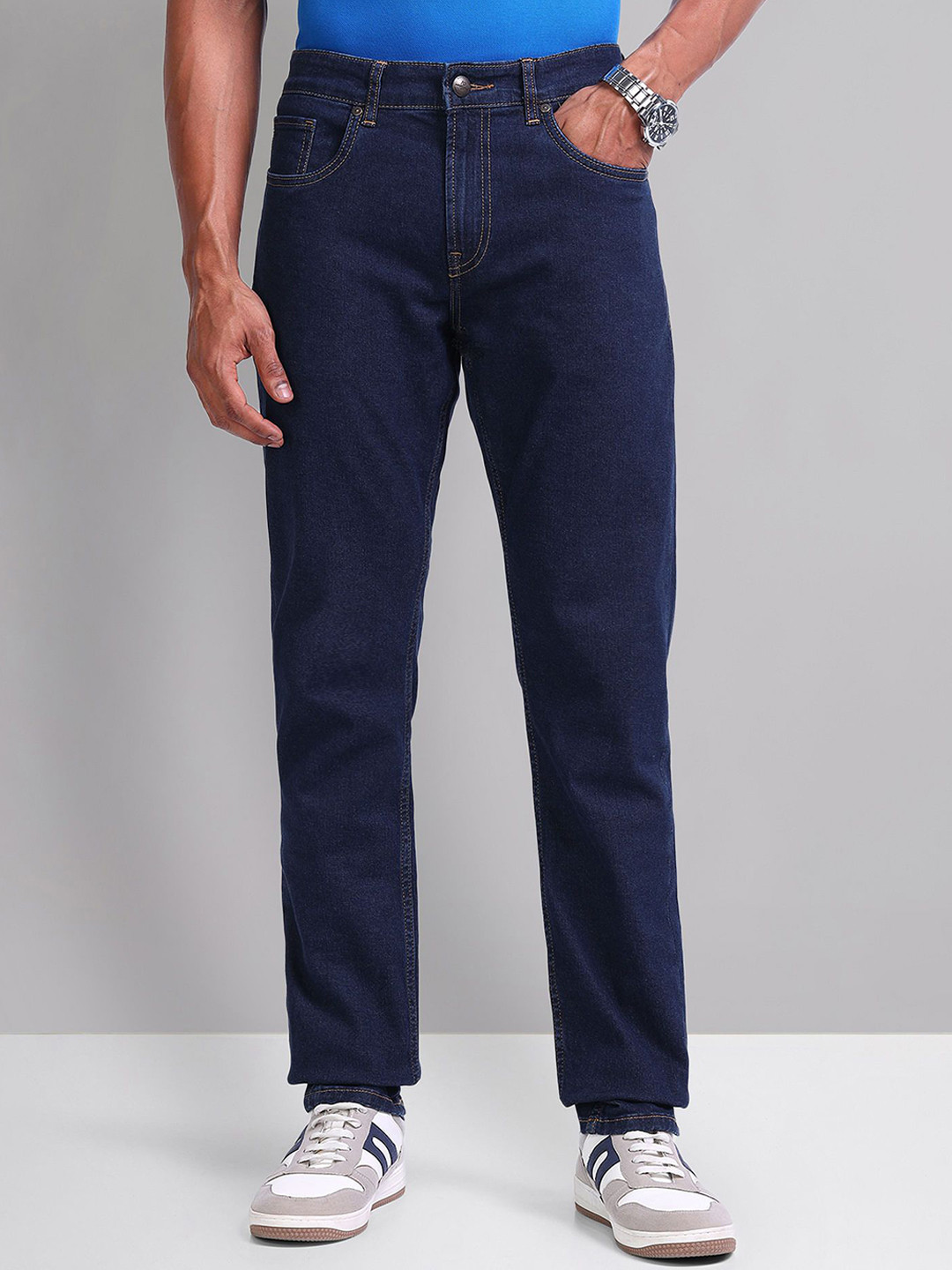 Buy AD By Arvind Men Slim Fit Jeans - Jeans for Men 30851972 | Myntra