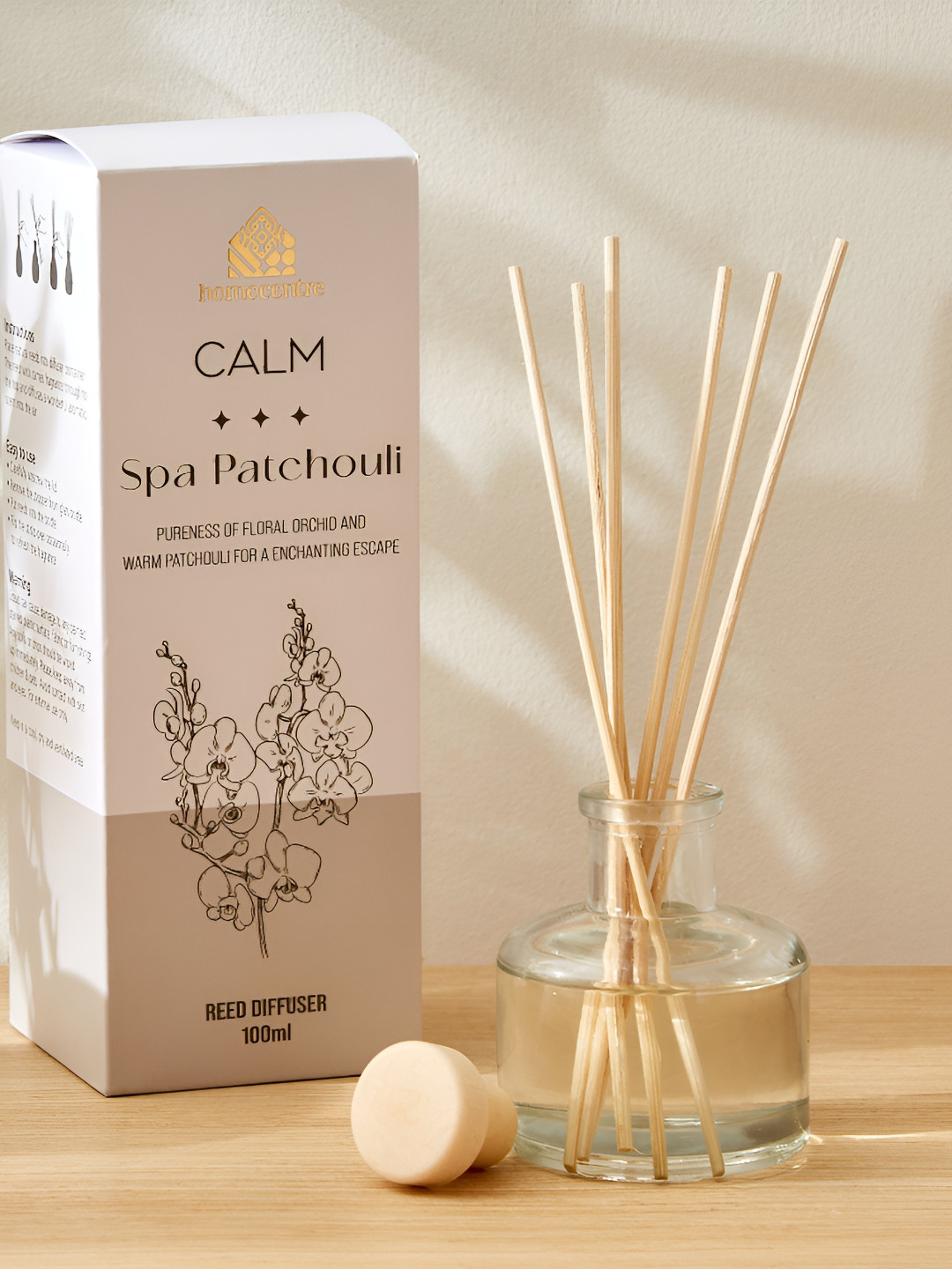 Buy Home Centre Transparent Aroma Oil Reed Diffuser 100 Ml - Aroma Oil ...