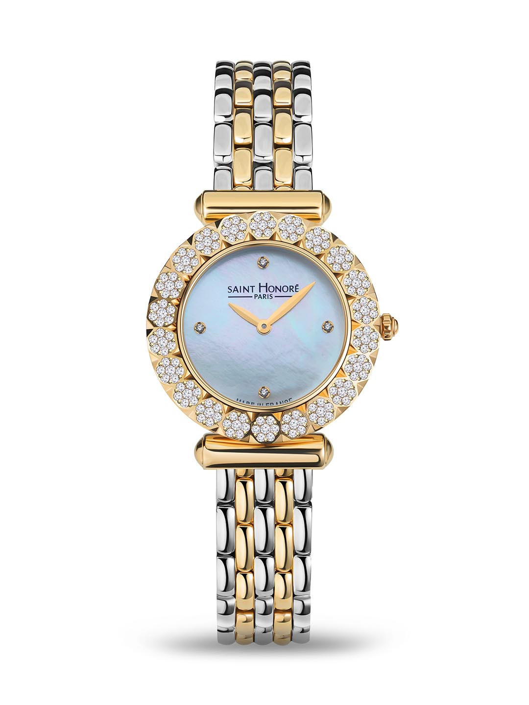 Buy SAINT HONORE PARIS Women Gala Quartz White Round Watch H SH ...