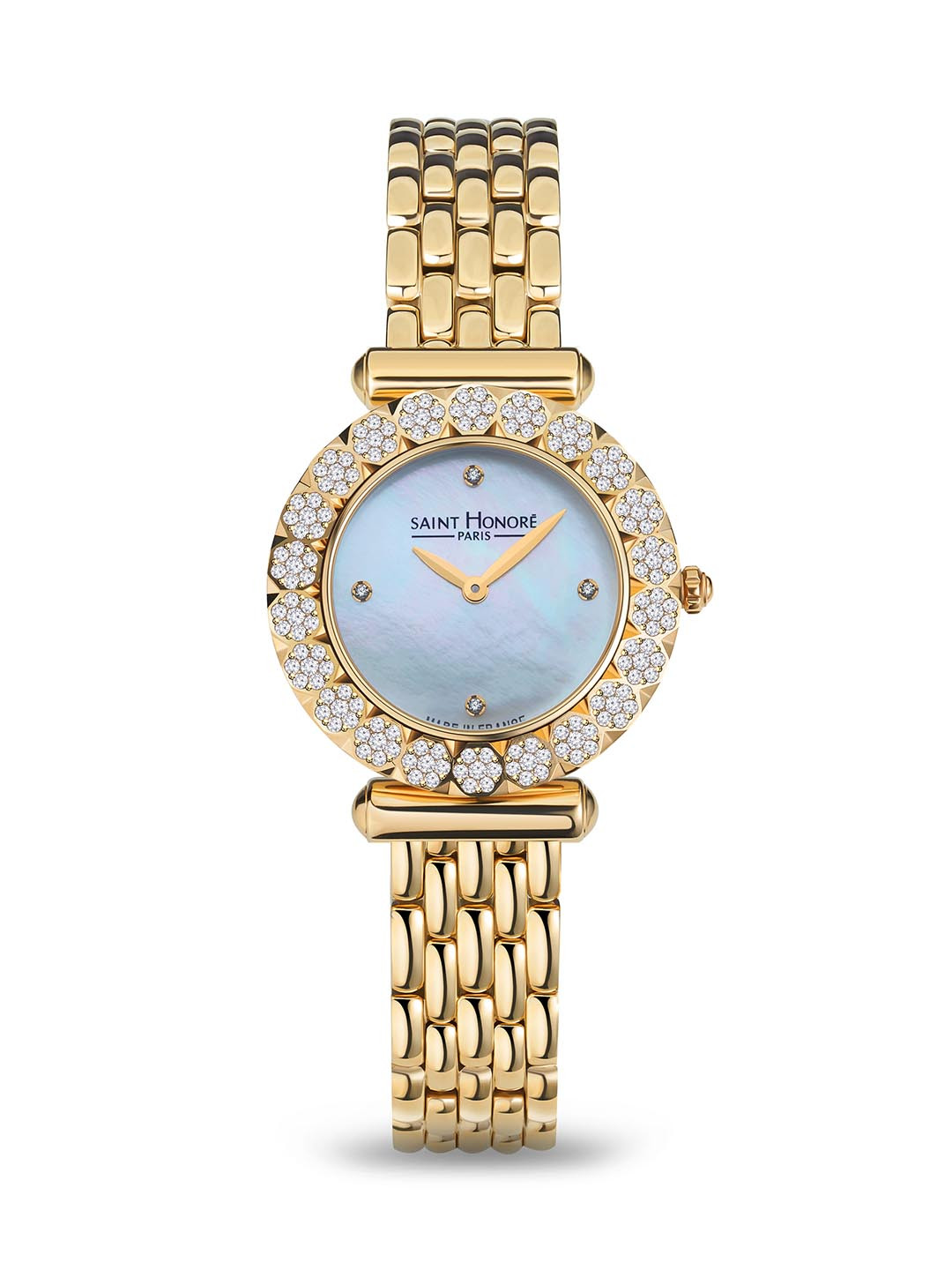 Buy SAINT HONORE PARIS Women Gala Quartz White Round Watch H SH ...