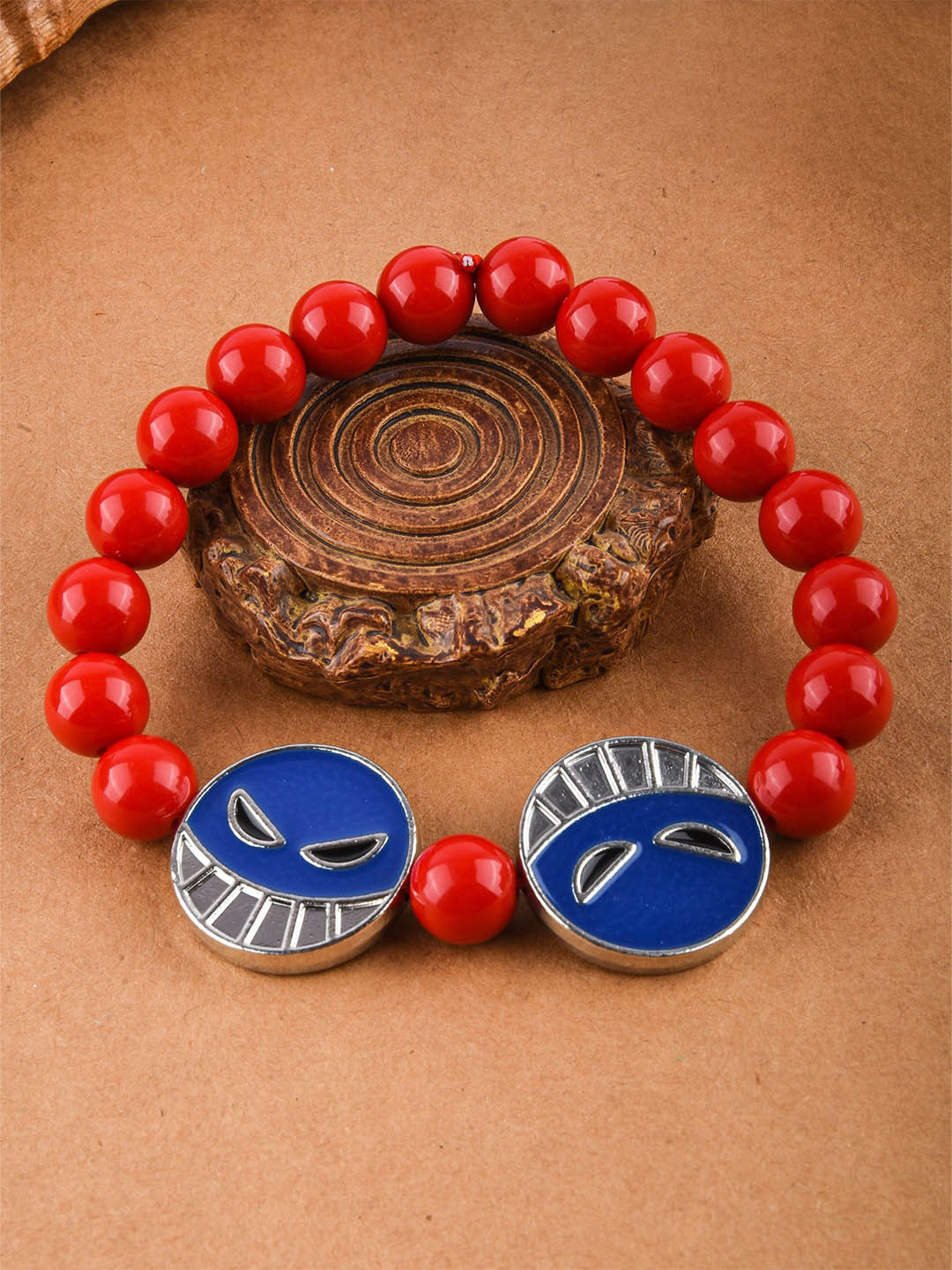 Buy COMICSENSE Unisex One Piece Anime Ace Fire Fist Bracelet - Bracelet ...