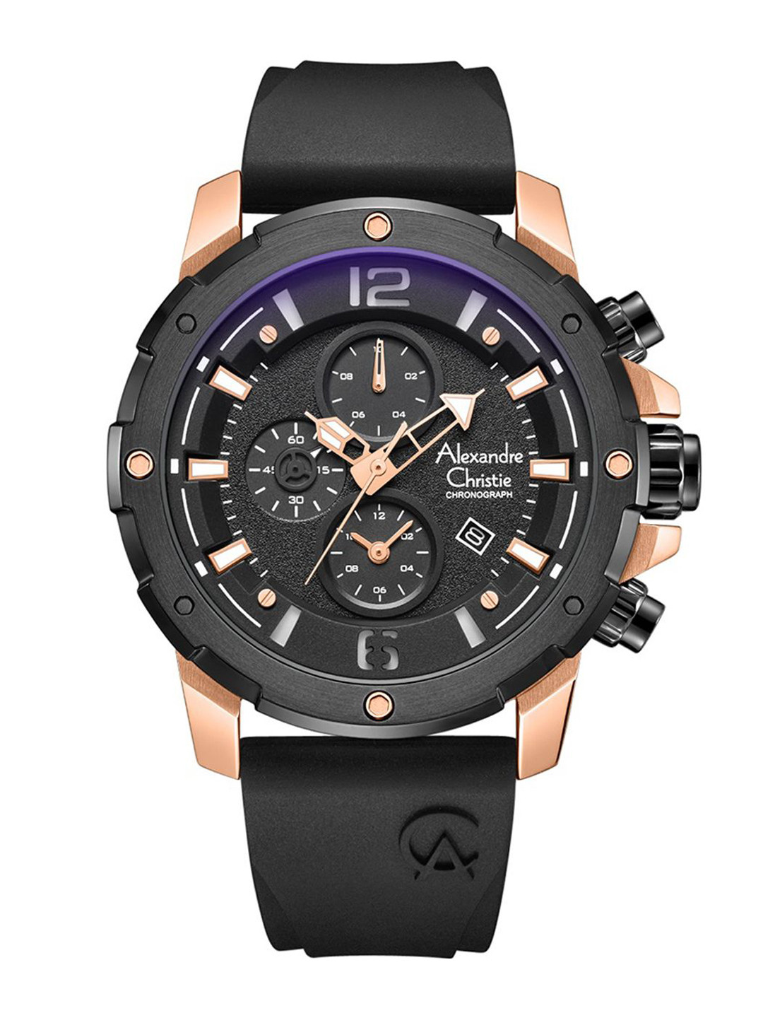 Buy Alexandre Christie Men Dial & Straps Analogue Watch 6410MCRBRBA ...