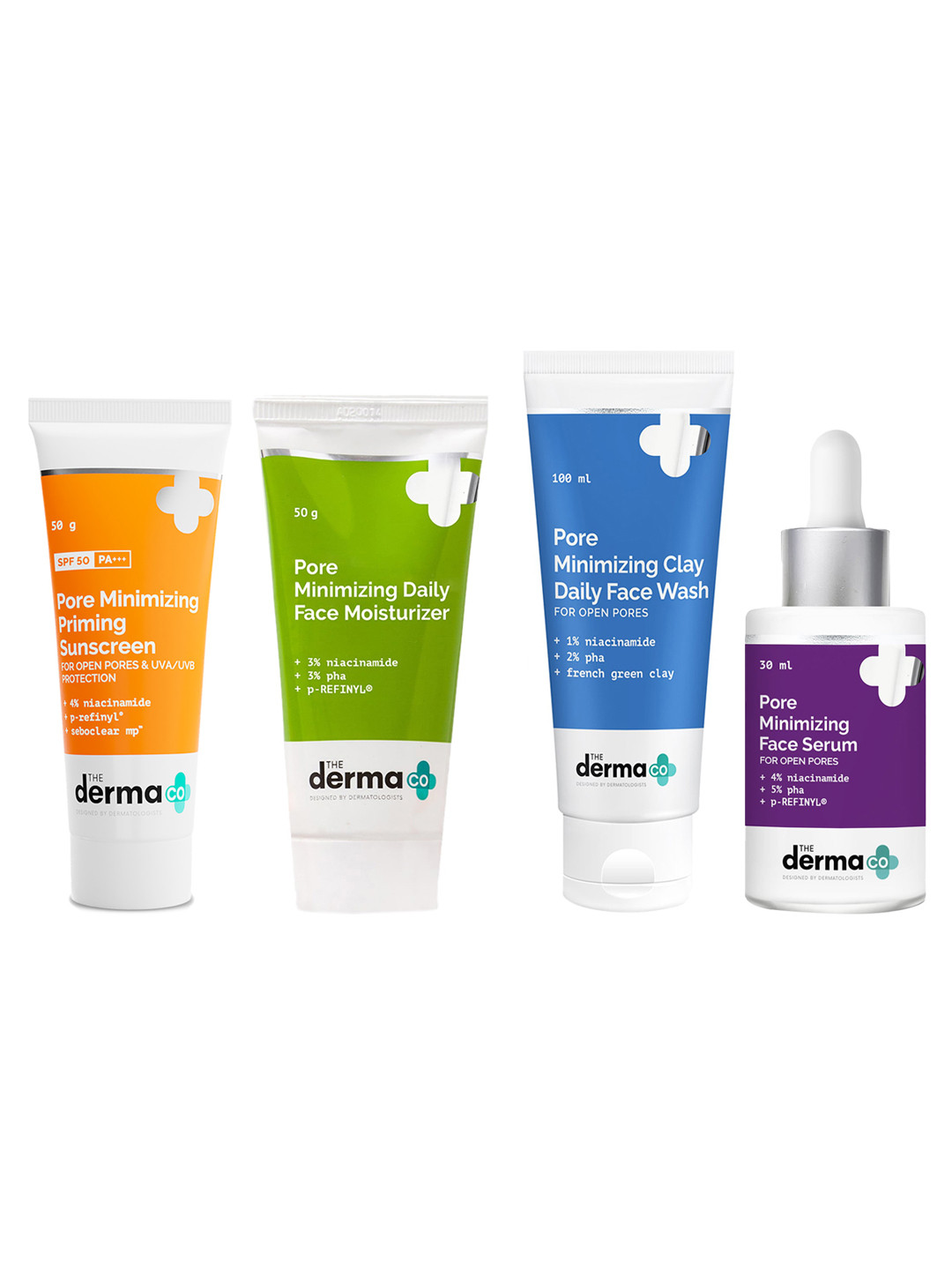 Buy The Derma Co. Pore Minimizing Niacinamide Skin Care Combo - Skin ...