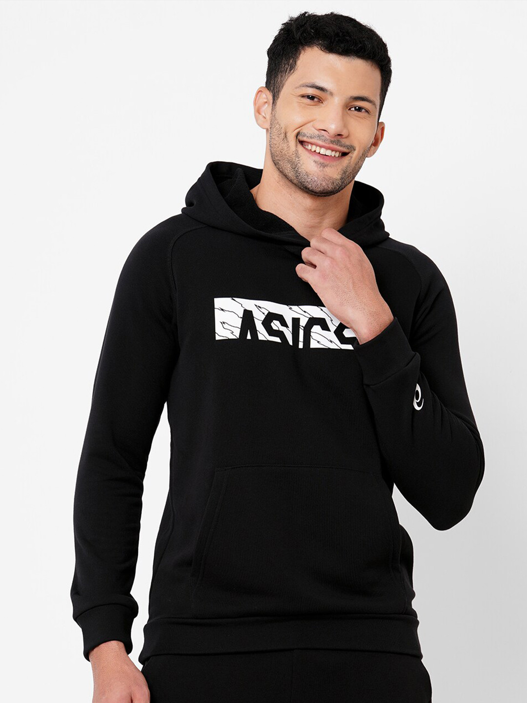 Buy ASICS Men Black CA French Terry Black Sweatshirts - Sweatshirts for ...