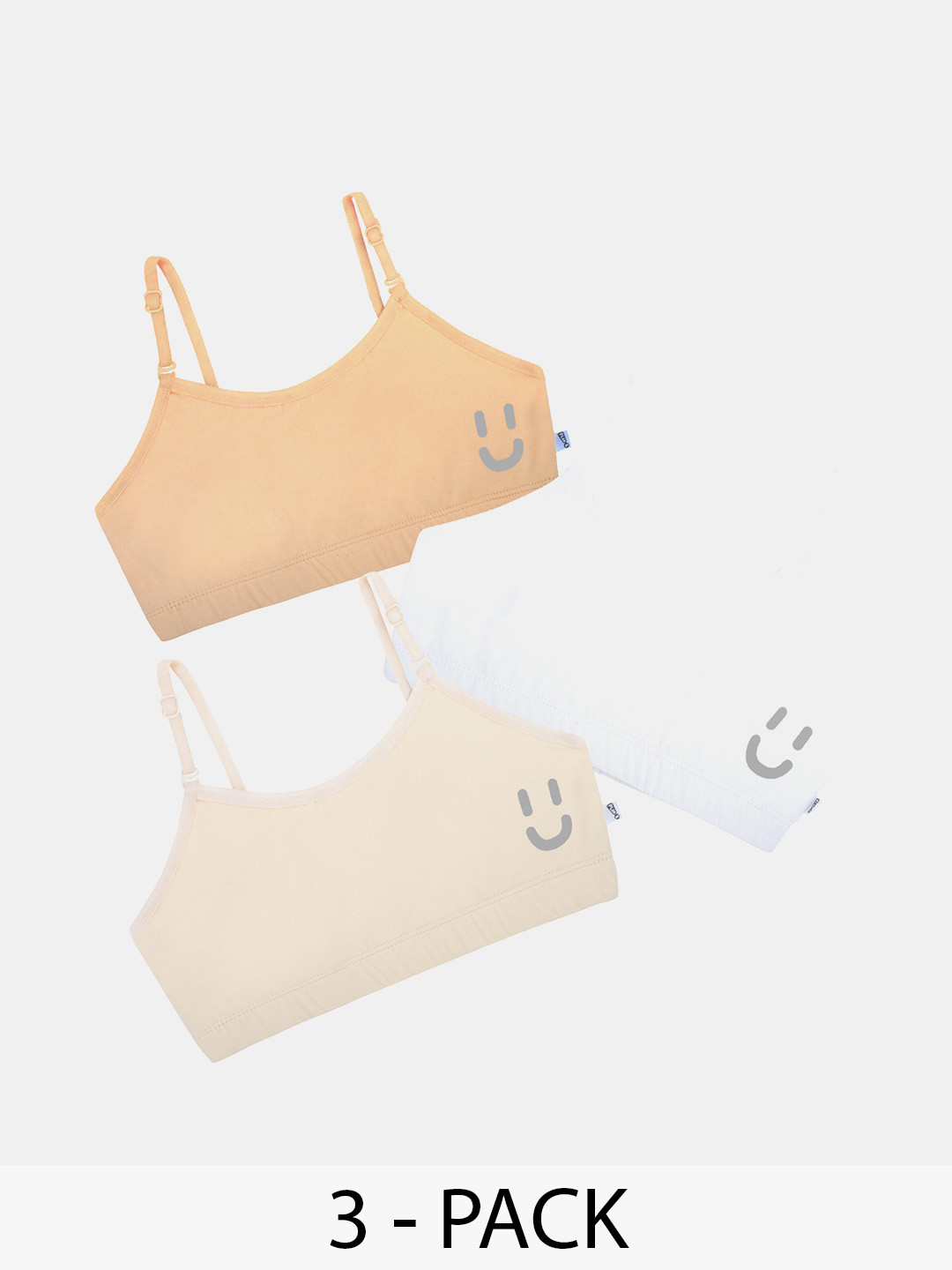 Buy You Got Plan B Pack Of 3 Anti Microbial Beginner Bra - Bra for ...